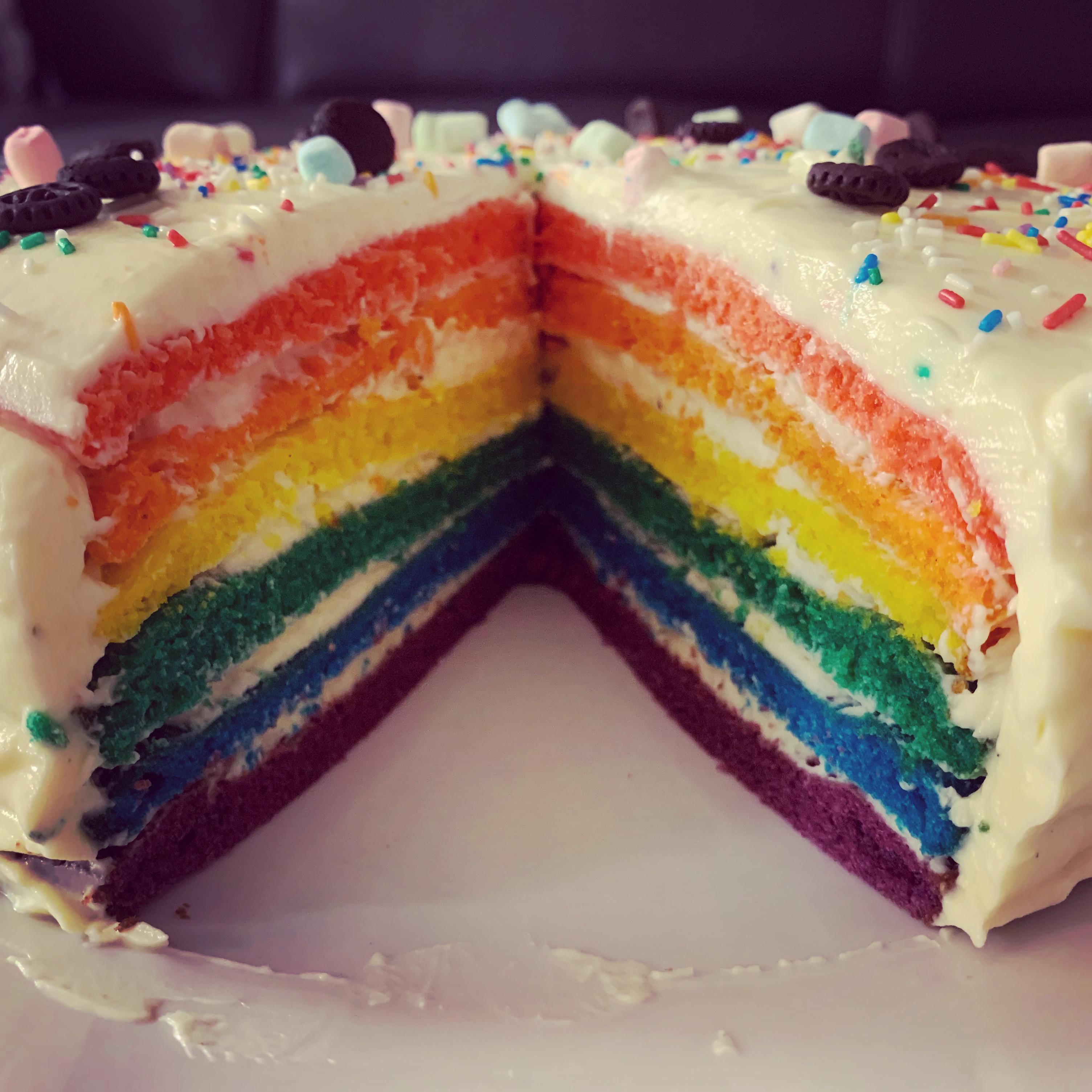 Rainbow Cake | Scrolller