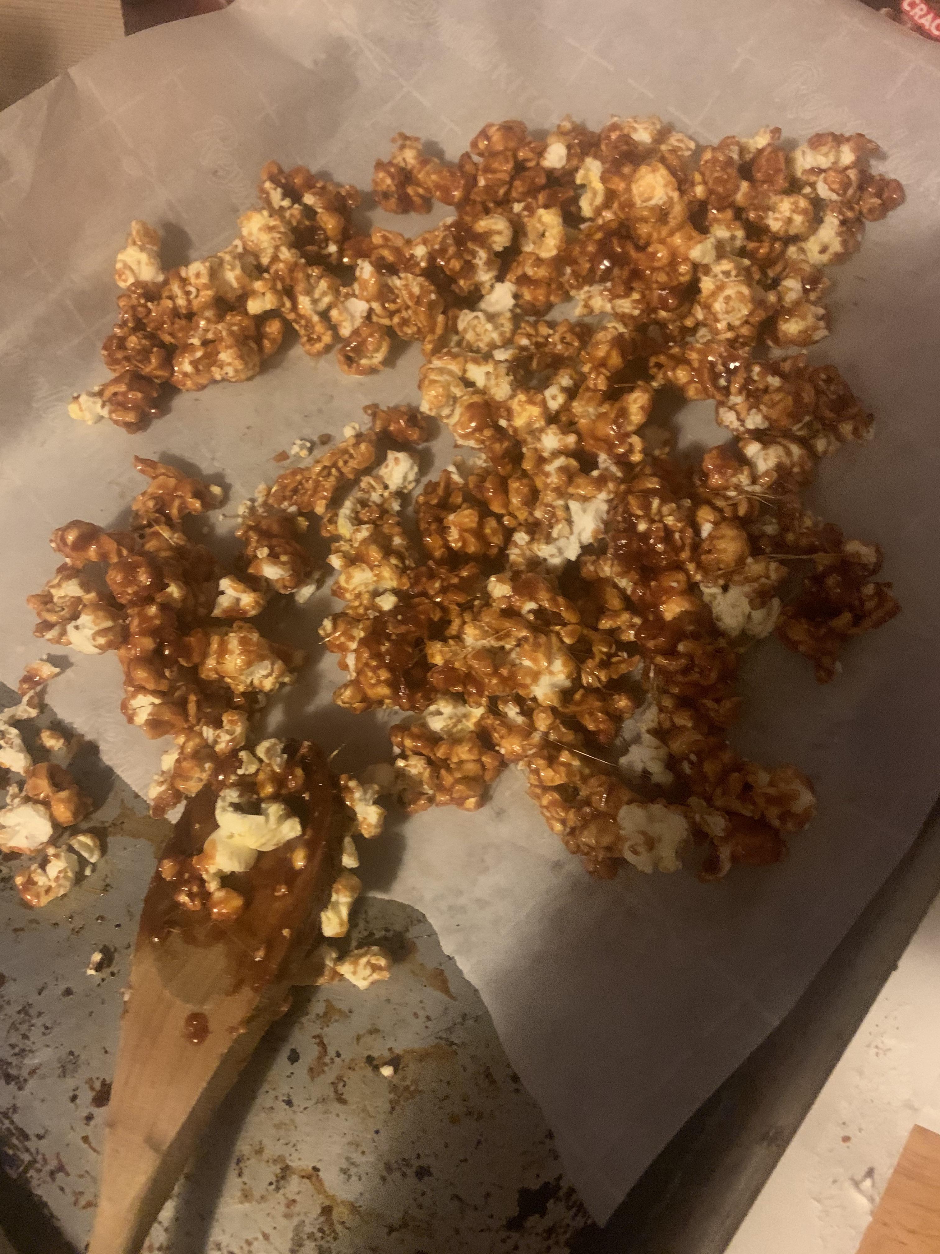 First successful attempt of caramel corn | Scrolller