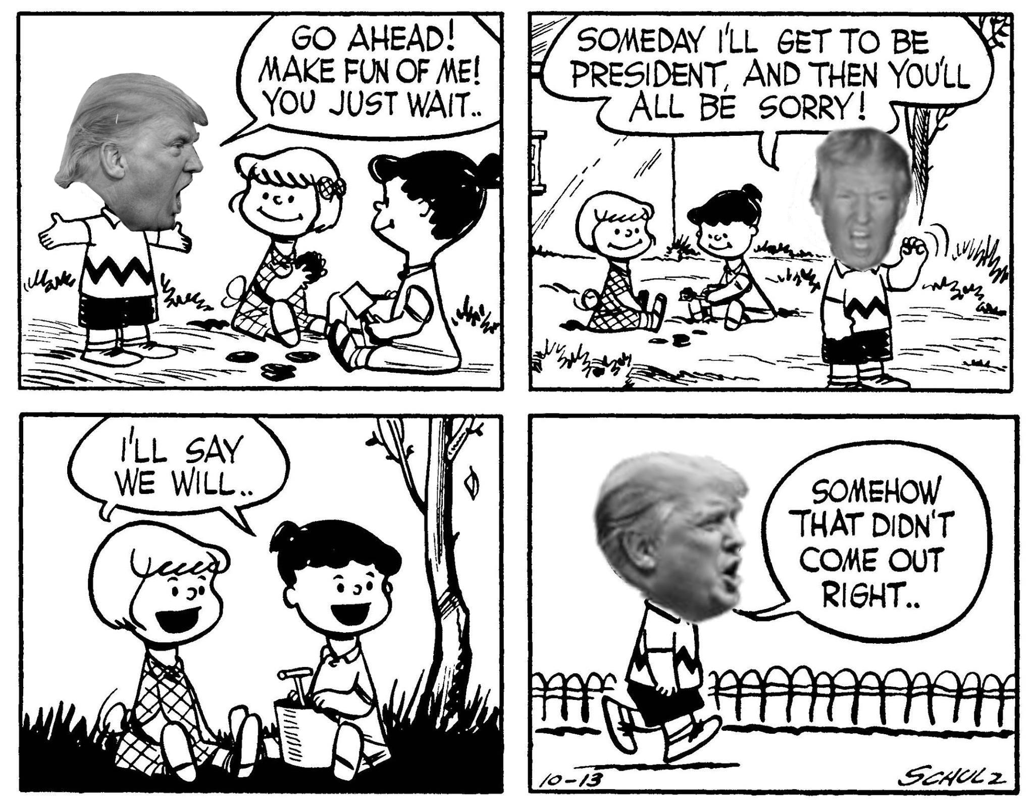 First, there was Donald and Hobbes. Now meet... Charlie Trump! | Scrolller