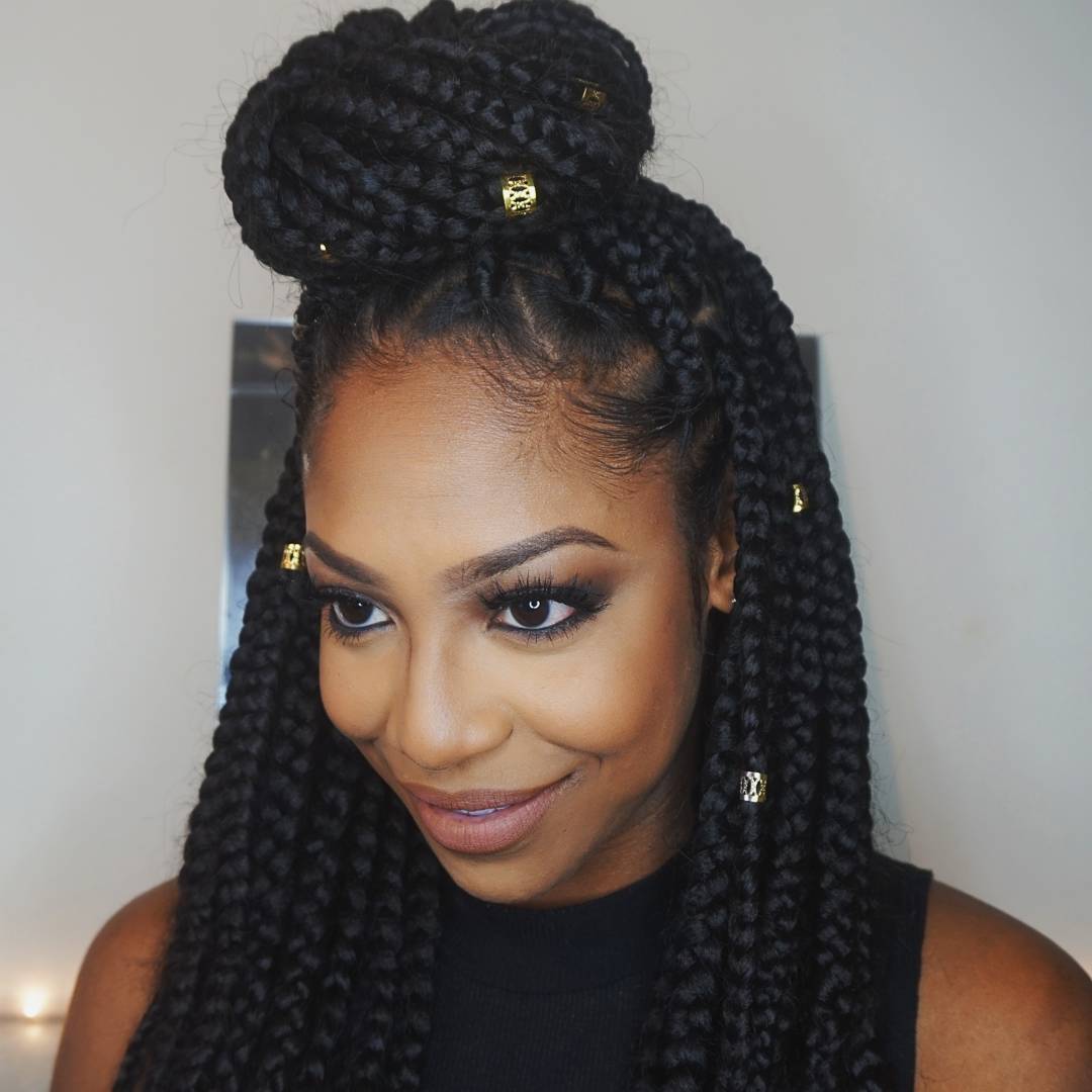 First time doing my own box braids! | Scrolller