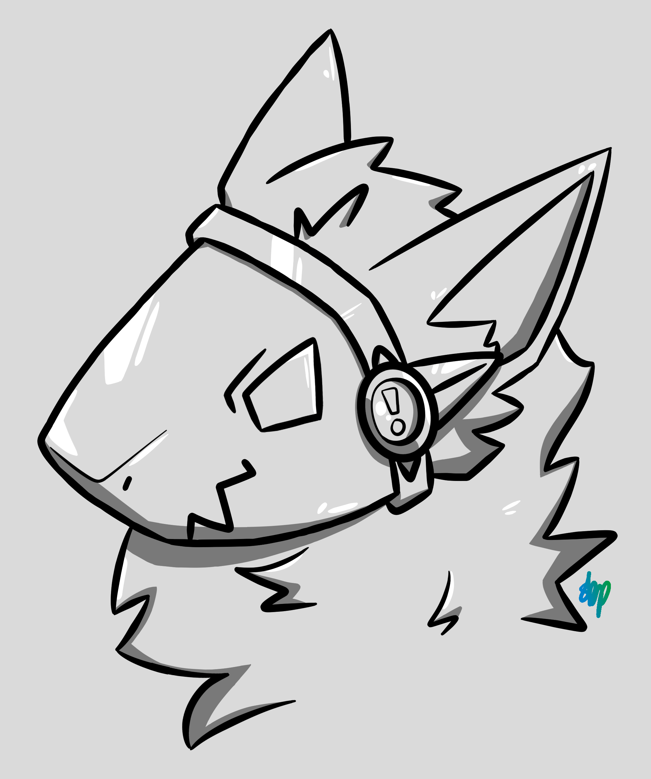 First time drawing a protogen, I love these beep boop bois | Scrolller