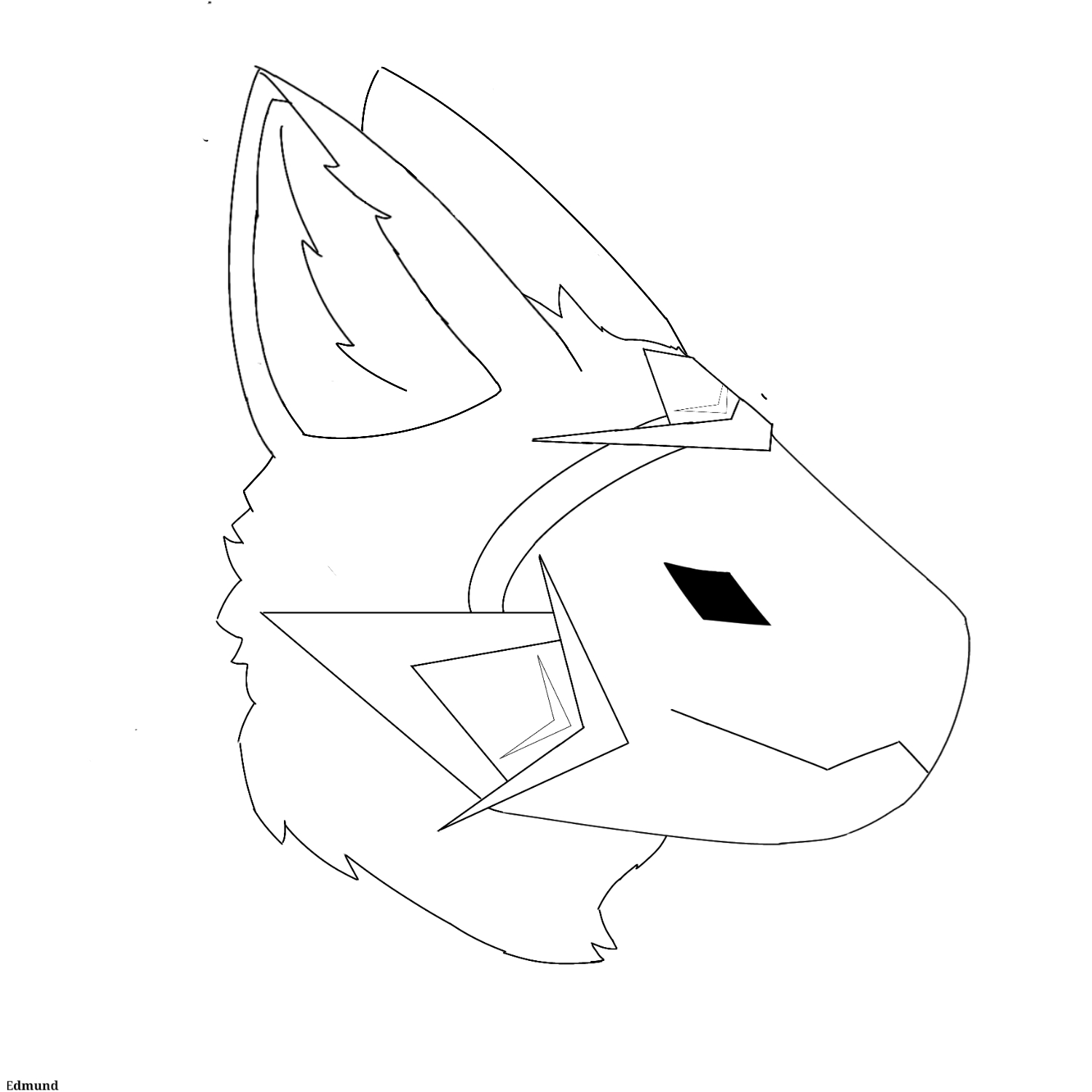 First time drawing protogen. | Scrolller