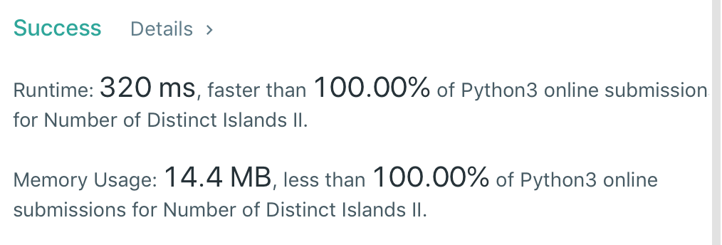 First time: faster than 100% and memory usage less than 100% | Scrolller