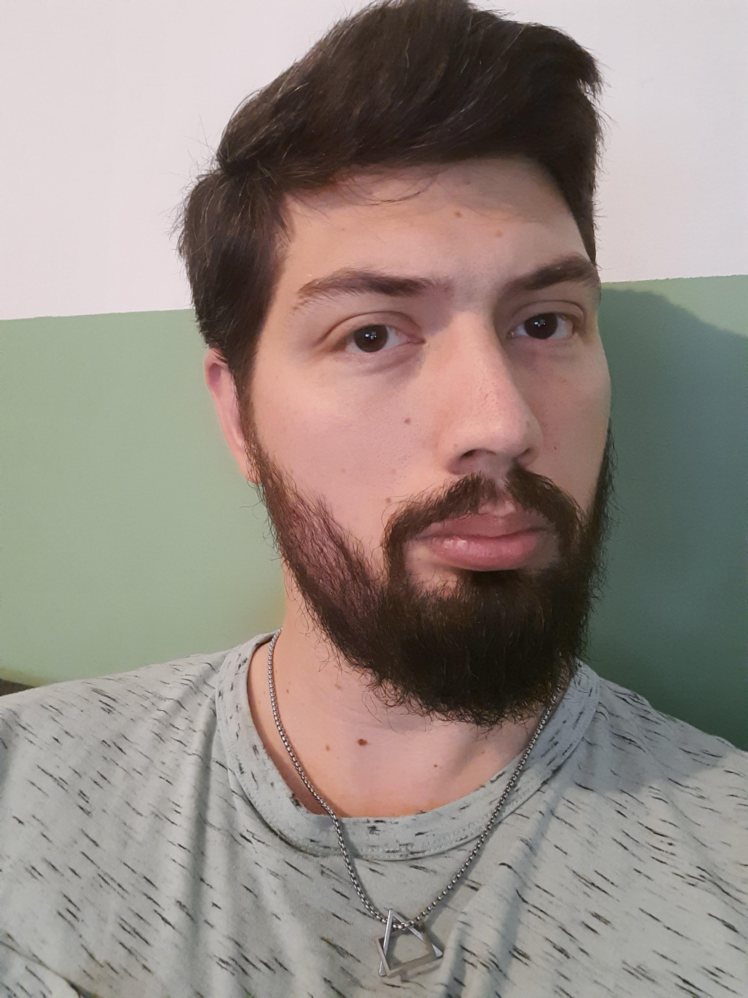 First time growing it out, wonder how far it will grow. | Scrolller