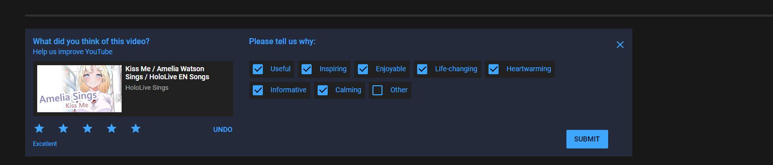 First time I've responded to youtube survey | Scrolller
