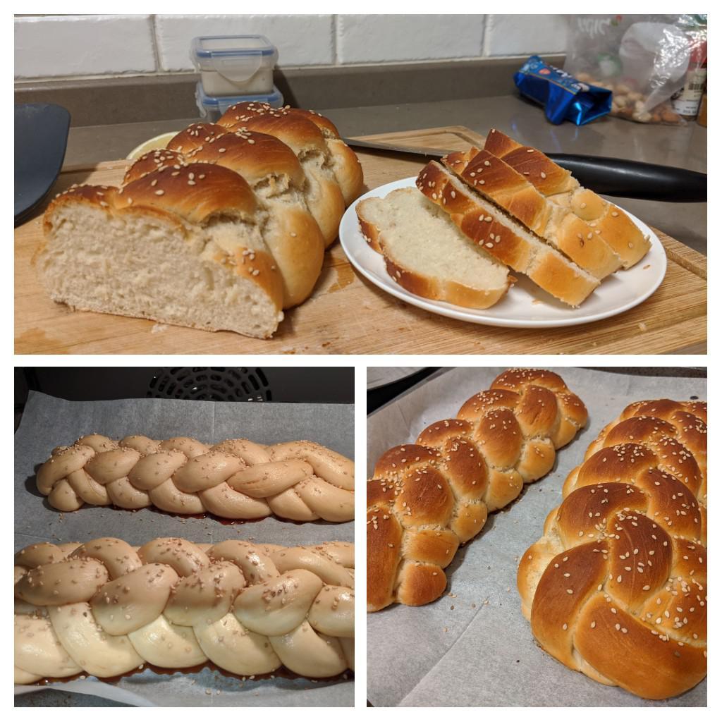 First time making Challah, it was easier and way tastier than expected! | Scrolller