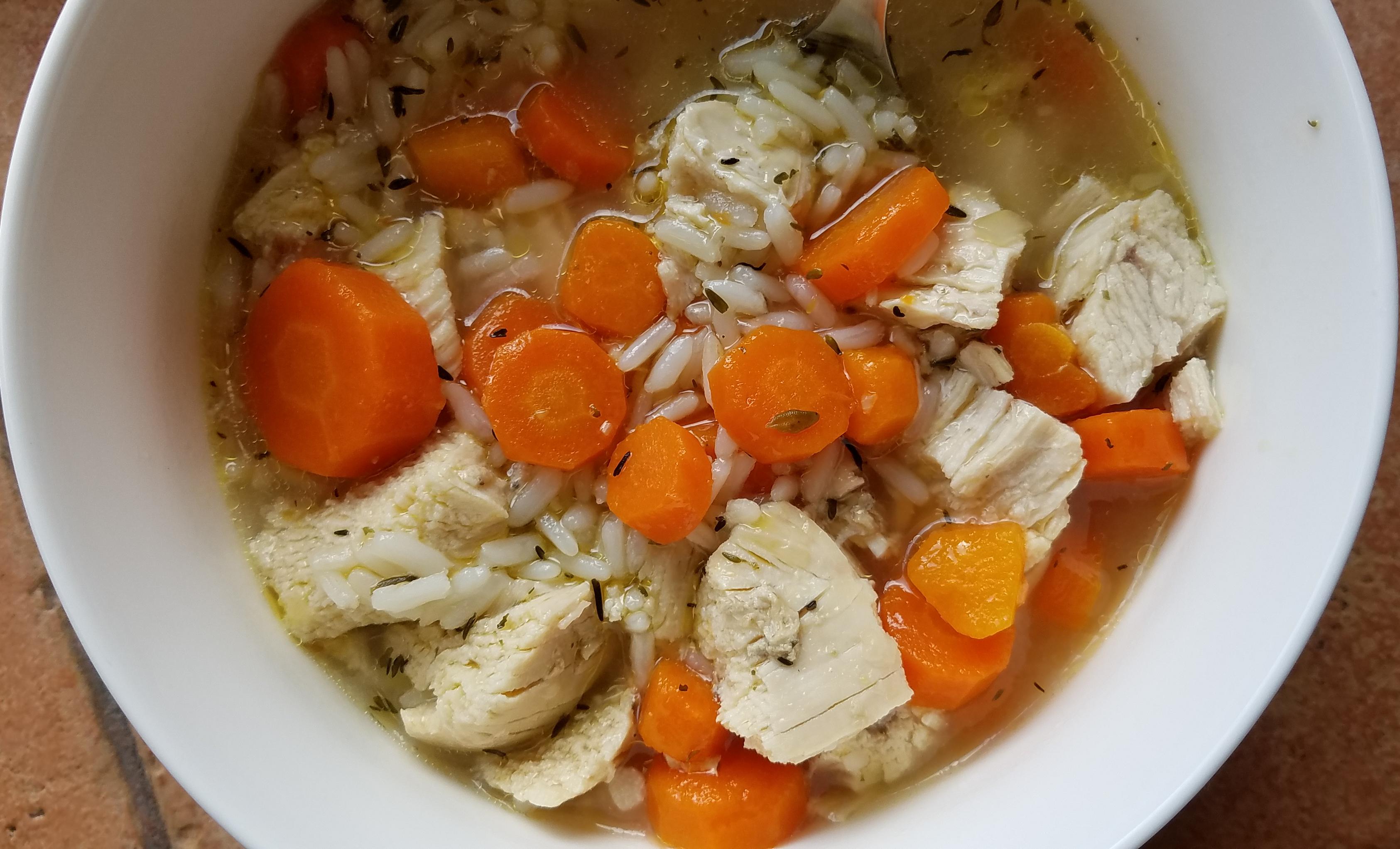 first time making chicken and rice soup 🤤 | Scrolller