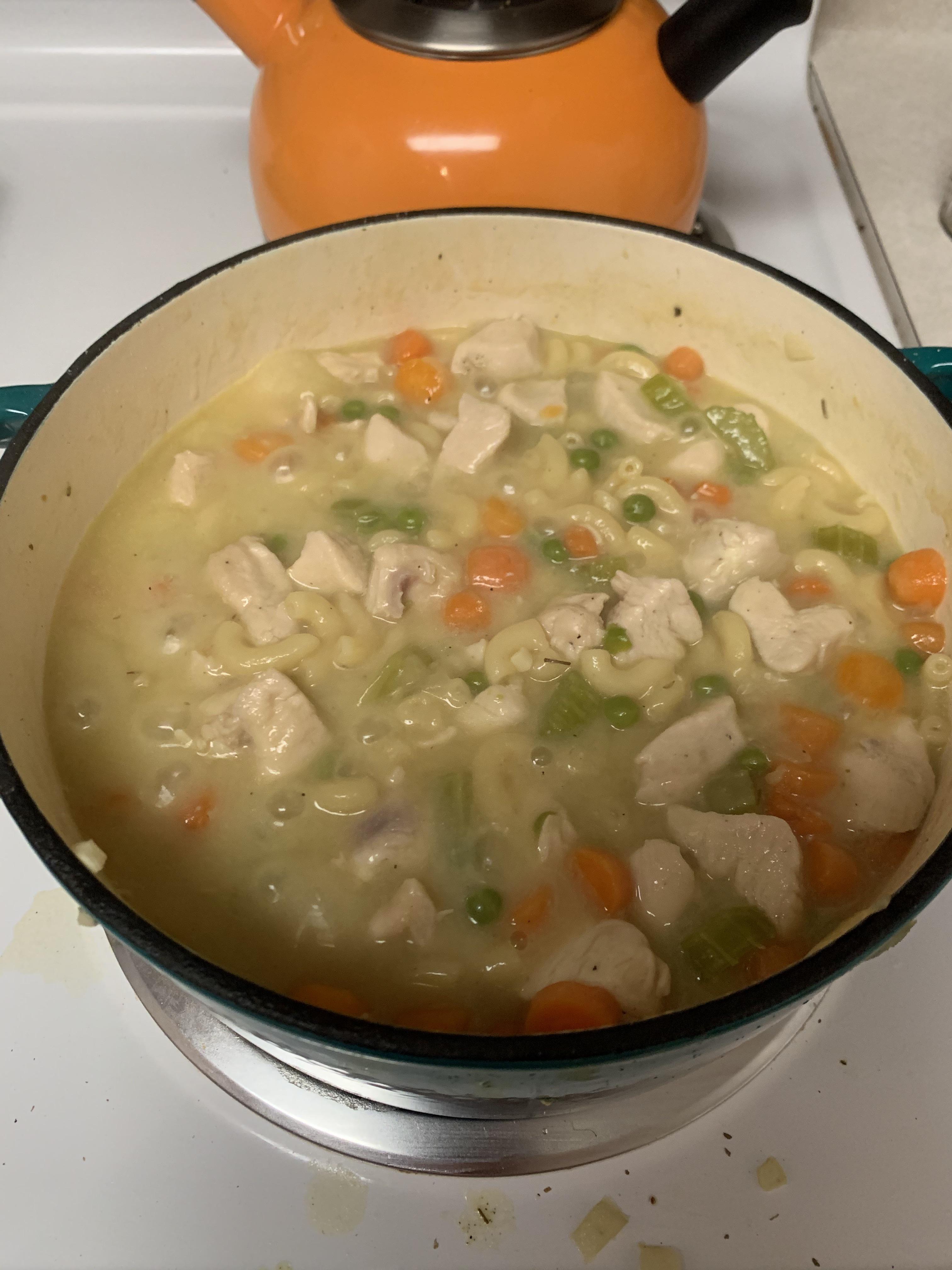 First time making Homemade chicken soup! | Scrolller