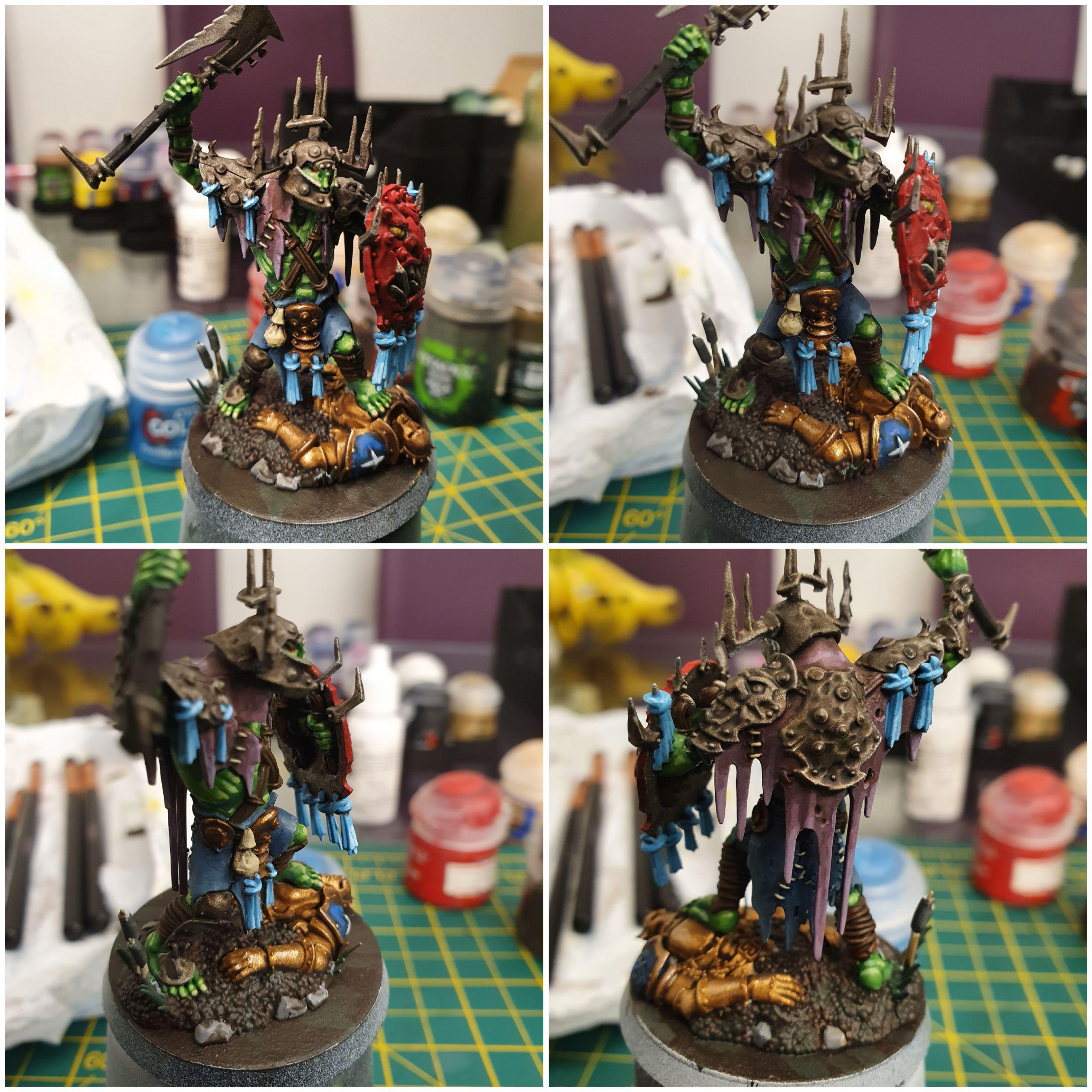 First time painting AoS orks. First time selling on ebay. Are these the right colours? | Scrolller