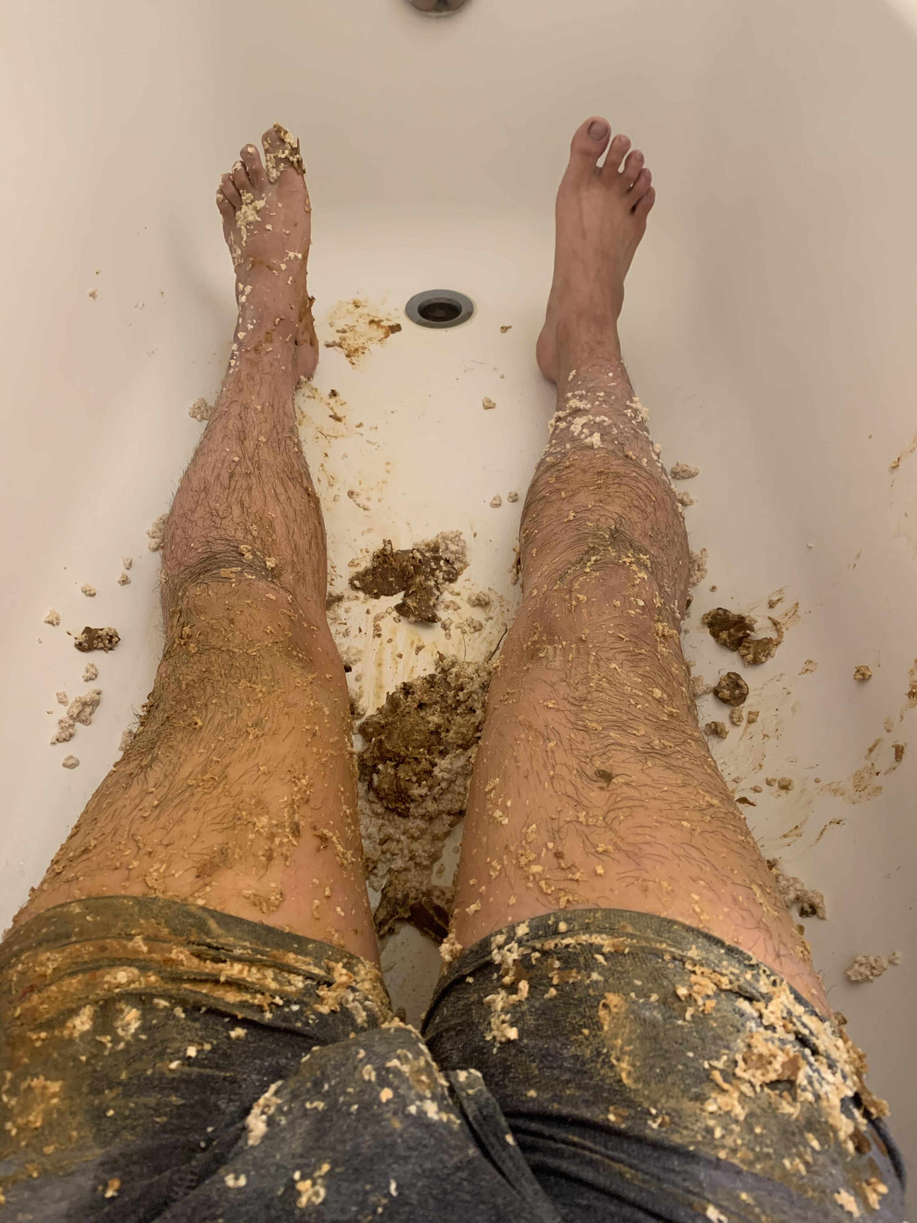 First time playing with poop! Feels so natural :) | Scrolller