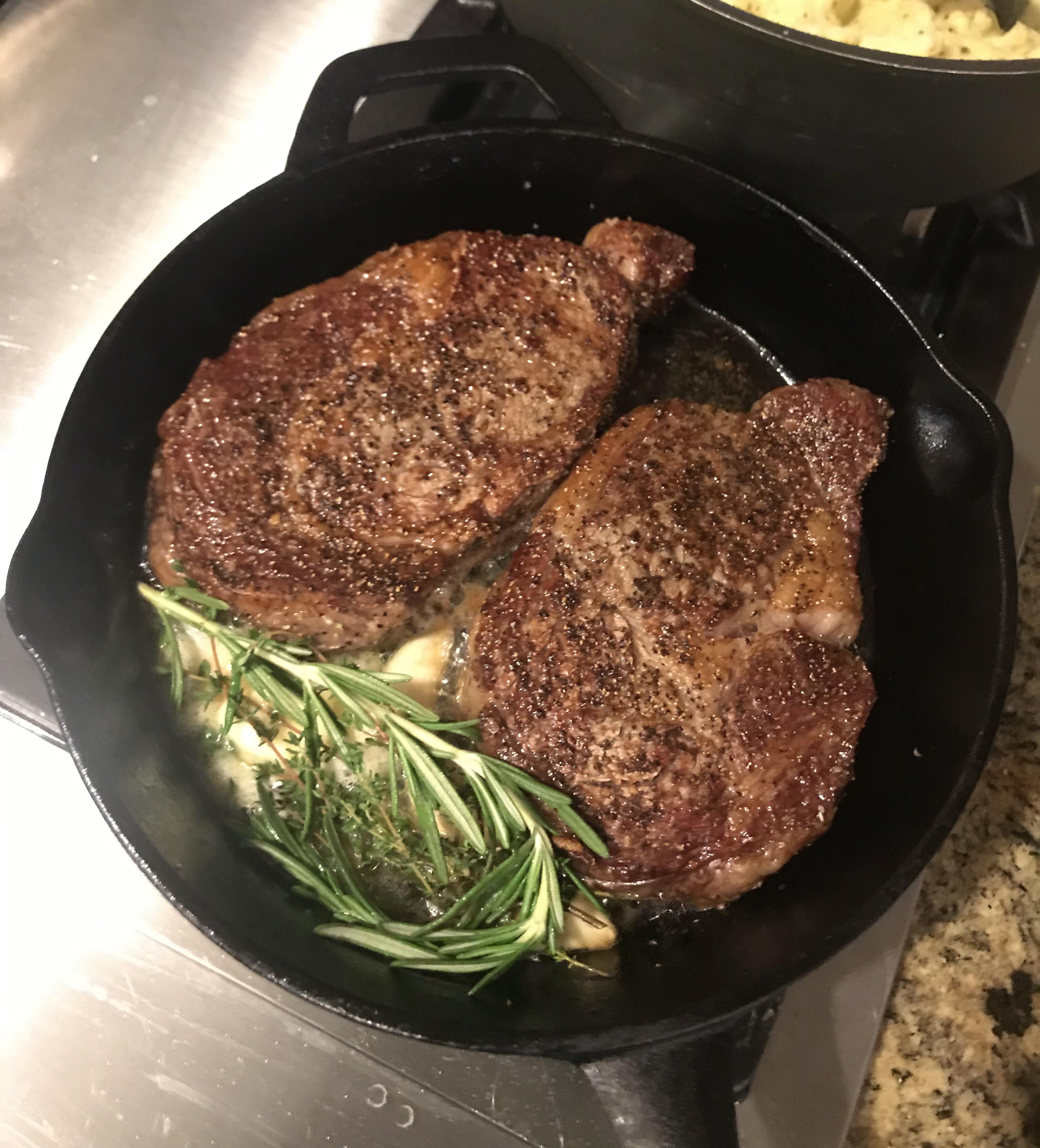 First time using cast iron with steak. How’d I do? | Scrolller