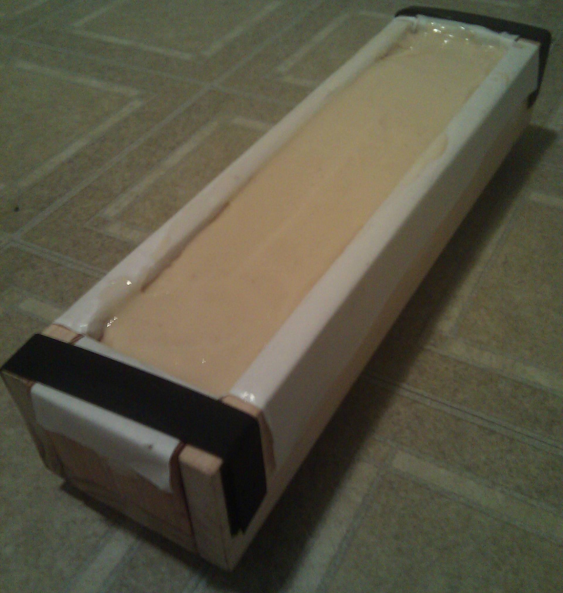 First time using cold process, to make lard soap | Scrolller