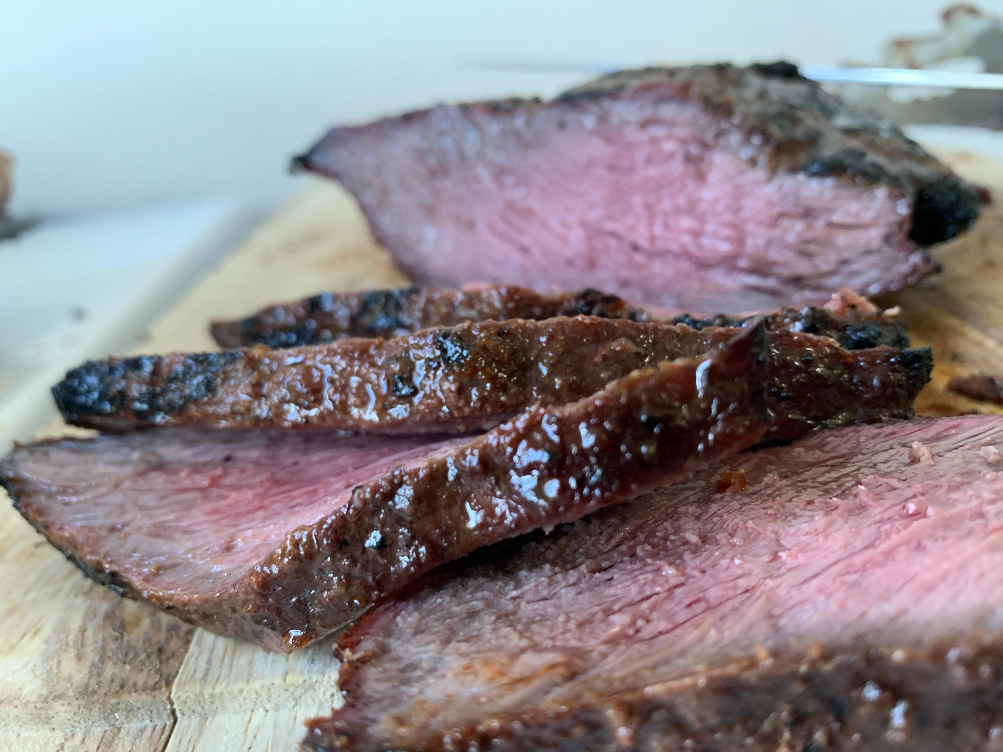 First tri-tip! Came out great! Smoked then seared. | Scrolller
