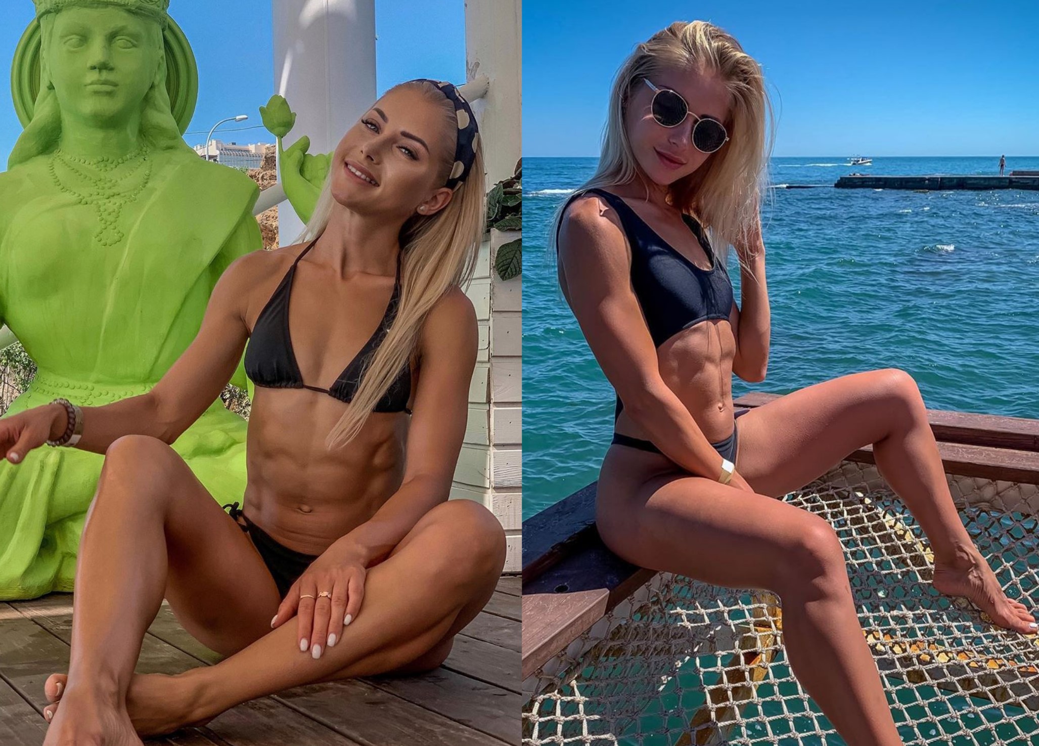 Fitness instructor and mother of 2 Ludmila Katunina | Scrolller