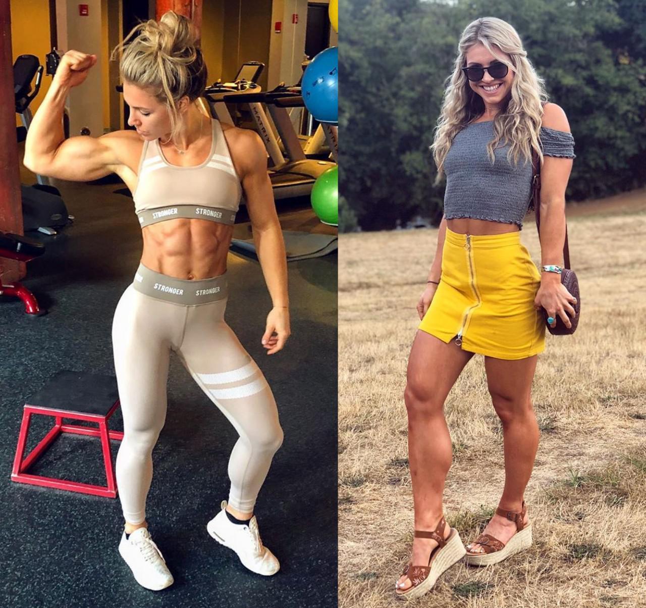 Fitness trainer and former track athlete Claire Thomas | Scrolller