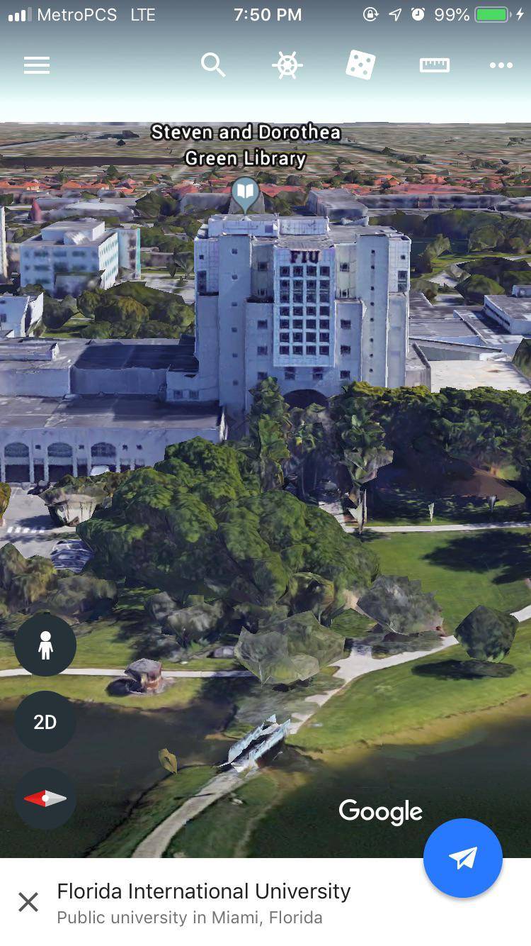 FIU thru Google Earth Satellite | Scrolller