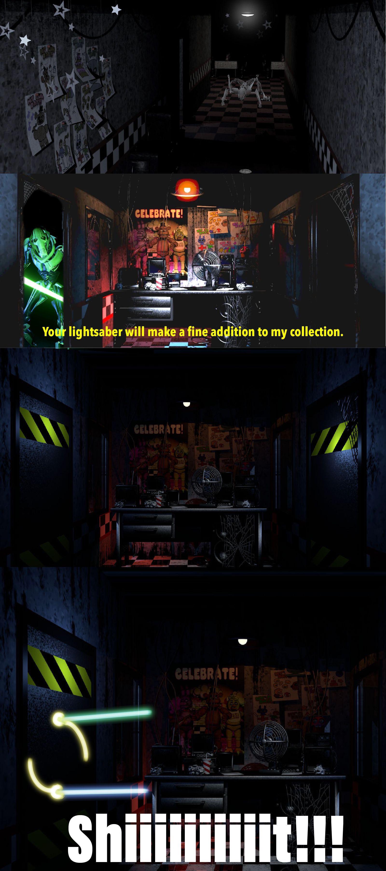 Five nights at Grievous’s lair. | Scrolller