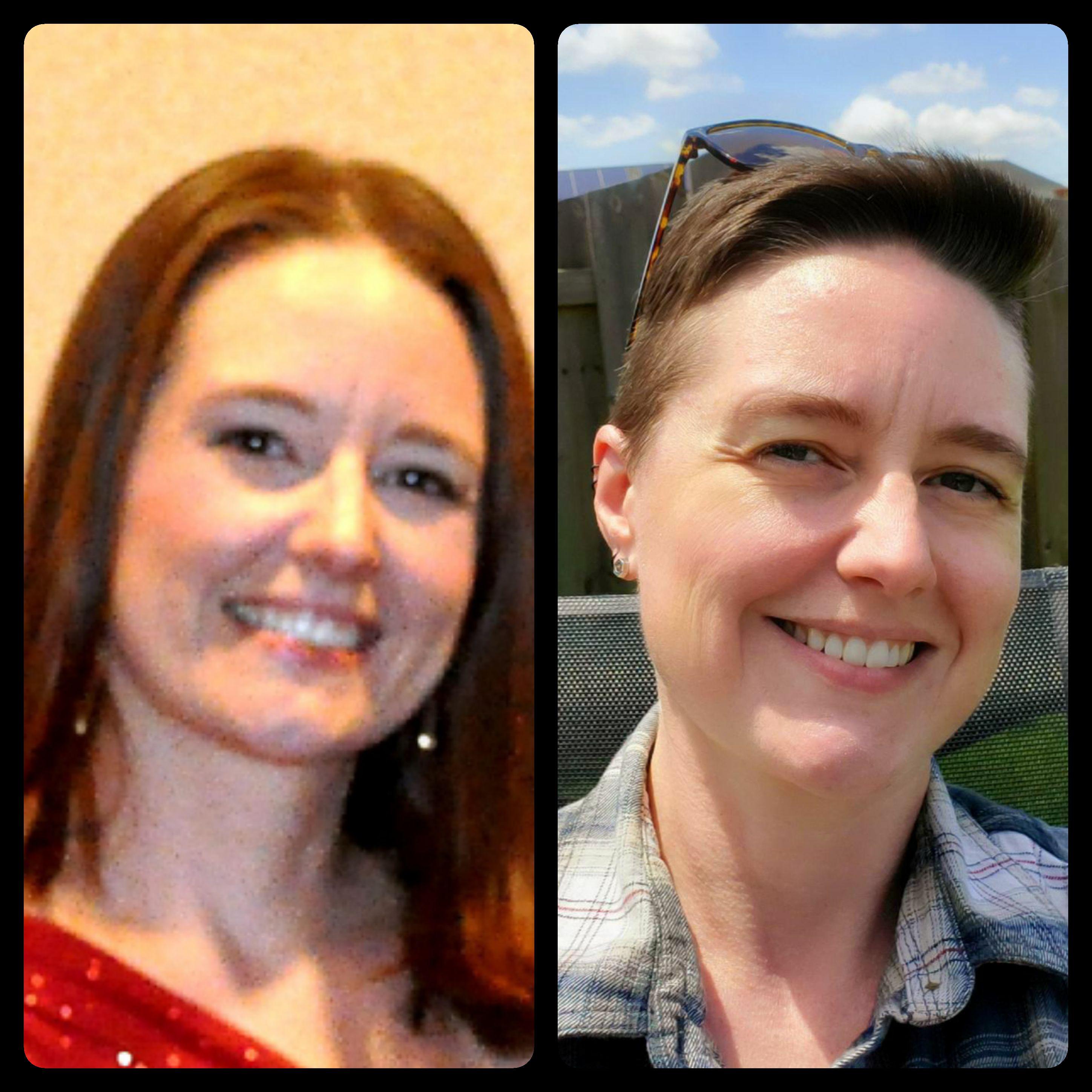 Five years. Still the same smile, but now with a happier heart. Find yourself! Love to all of ...