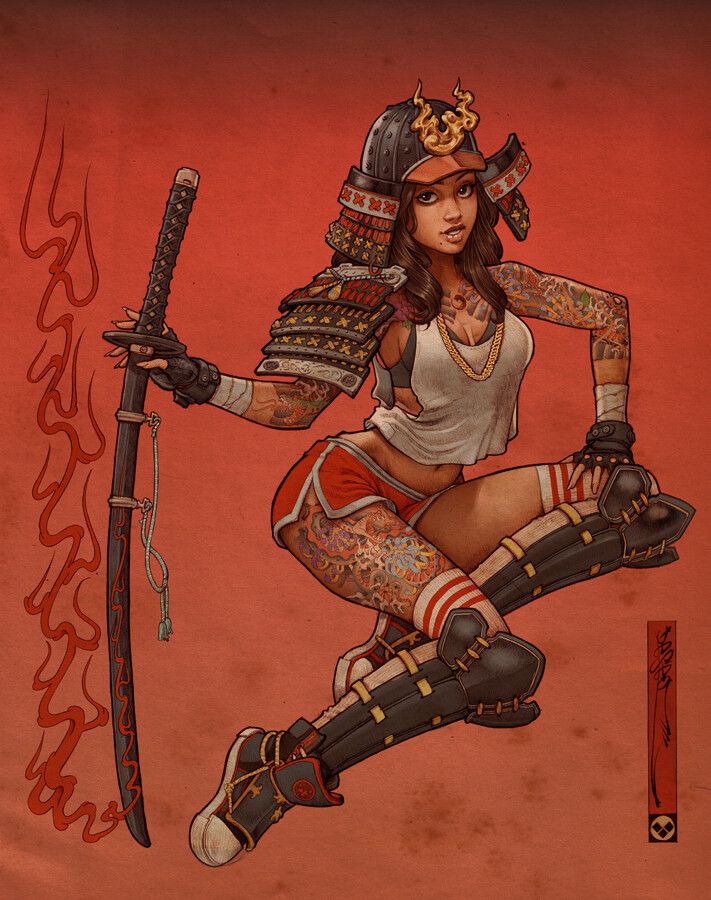 Flame Sword by Deseo | Scrolller