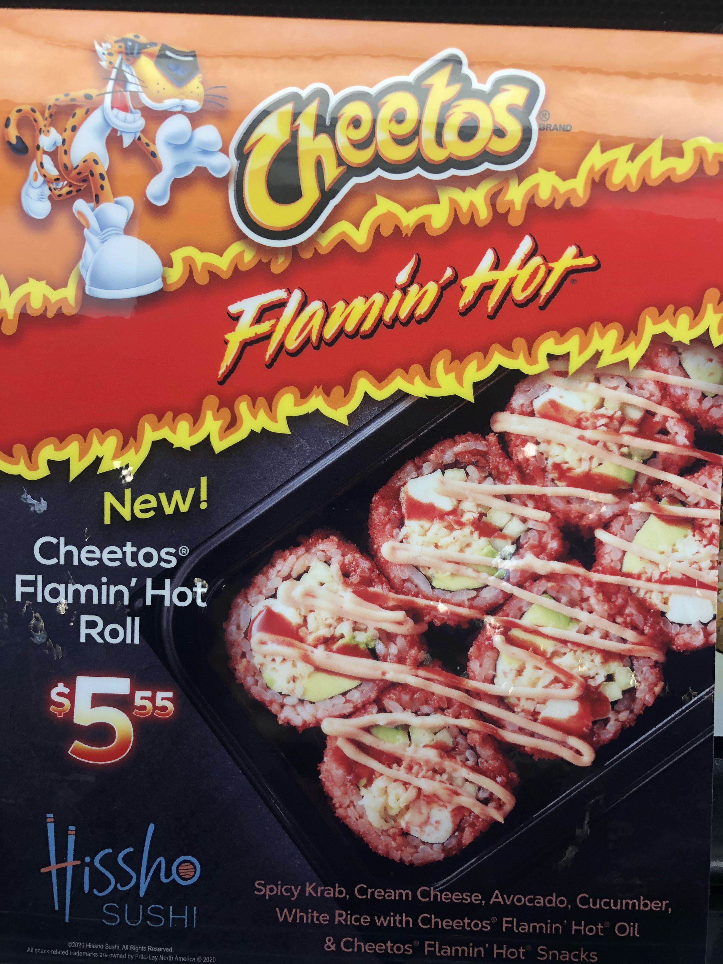 Flaming’ Hot Cheetos Sushi | Scrolller