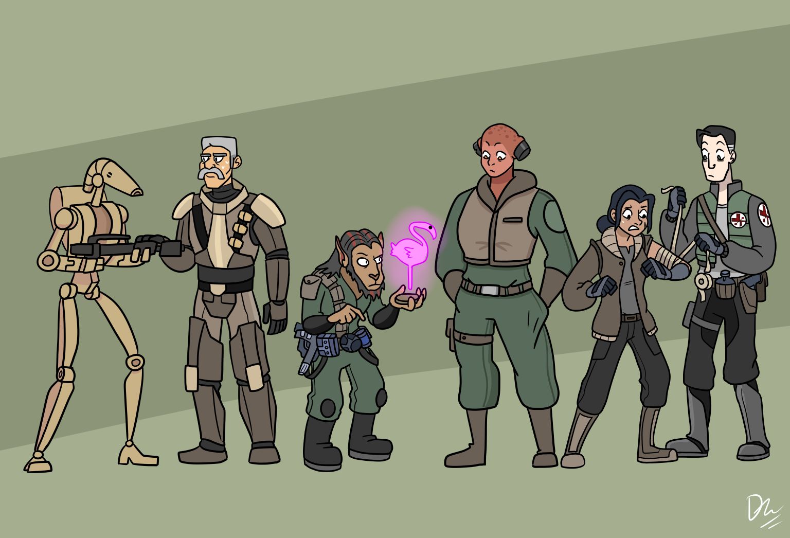 Flamingo Squadron | Scrolller