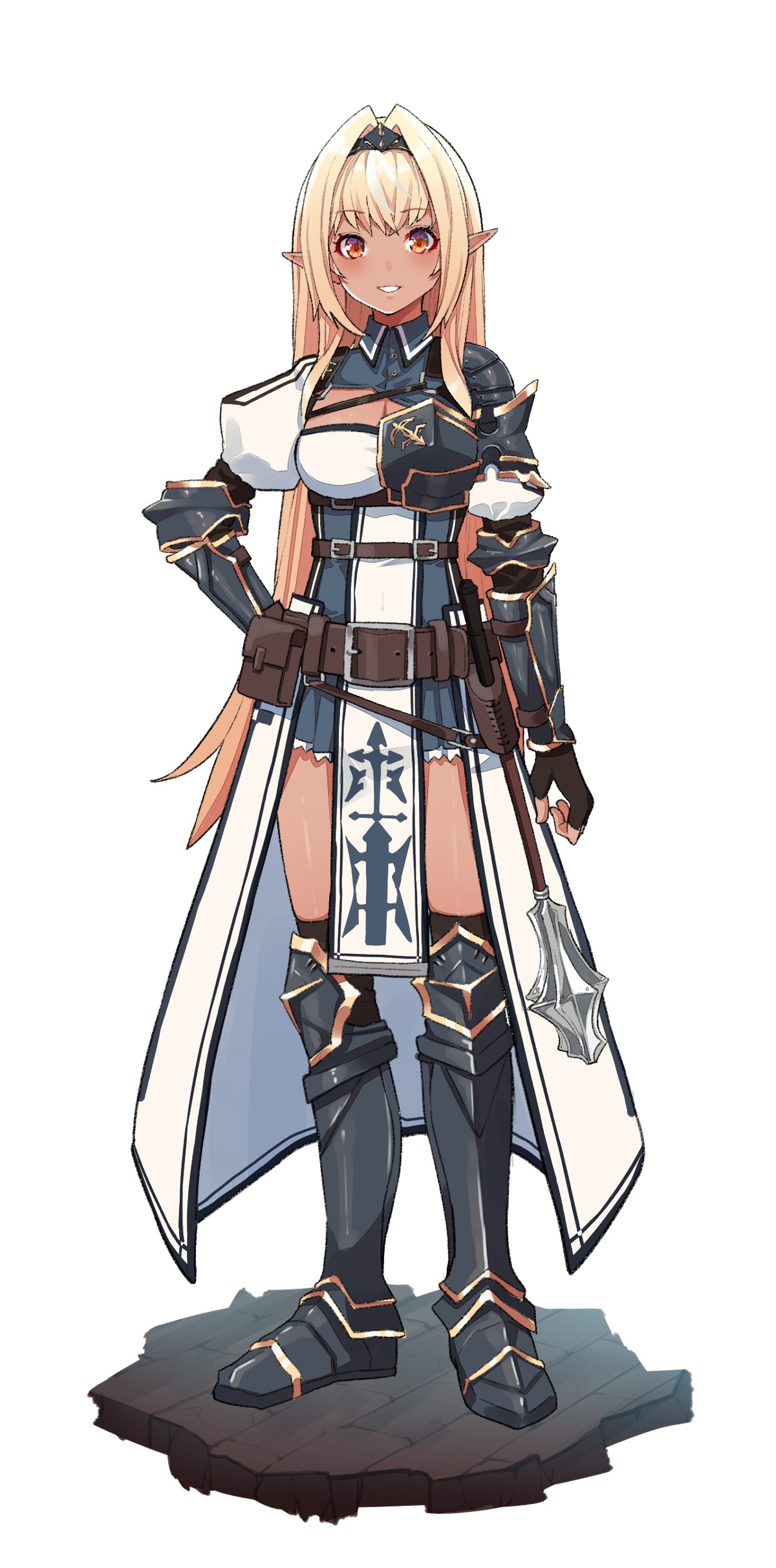 Flare with Danchou outfit~ | Scrolller