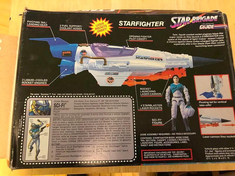 Flea Market Find: Complete Star Brigade Starfighter with box and Sci-Fi figure. | Scrolller