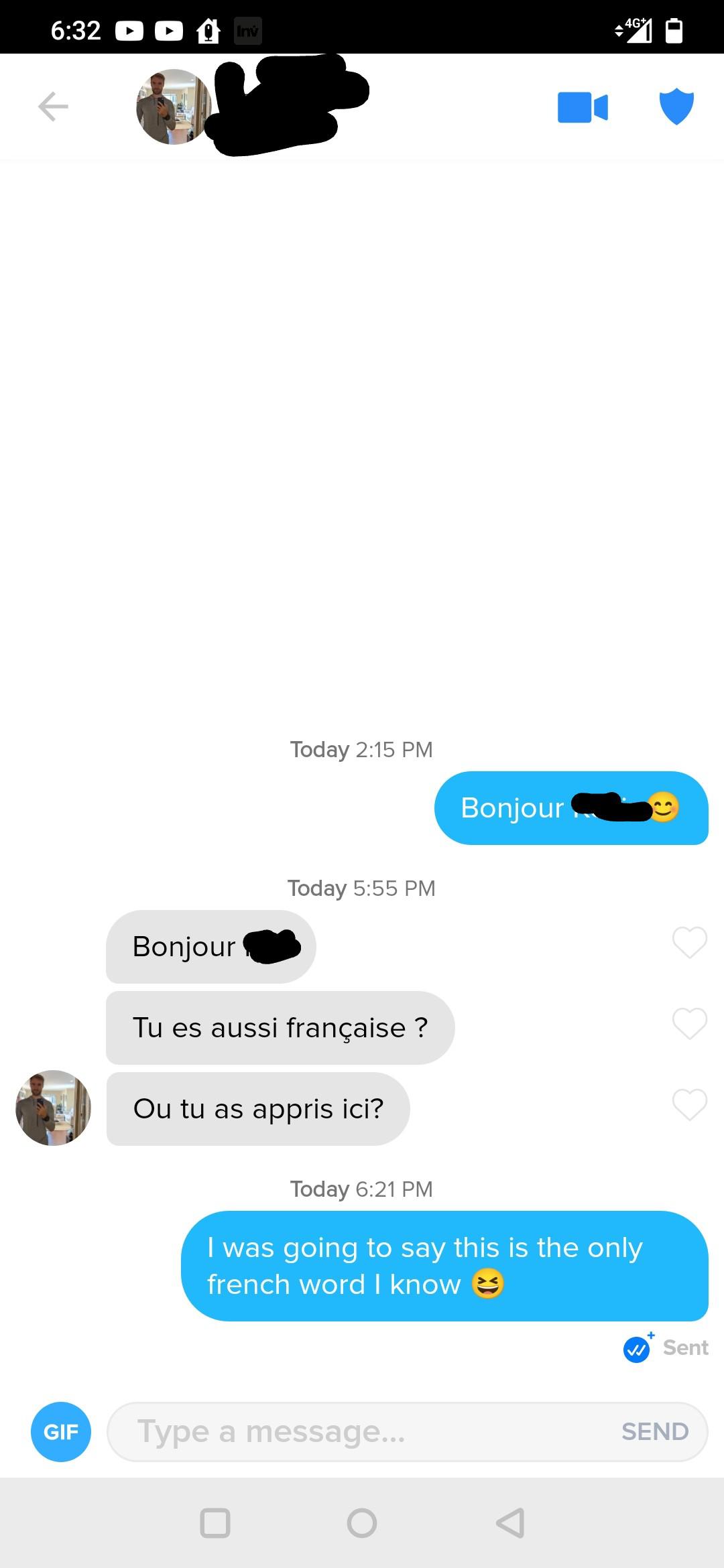 Flirting with a French guy😂 | Scrolller