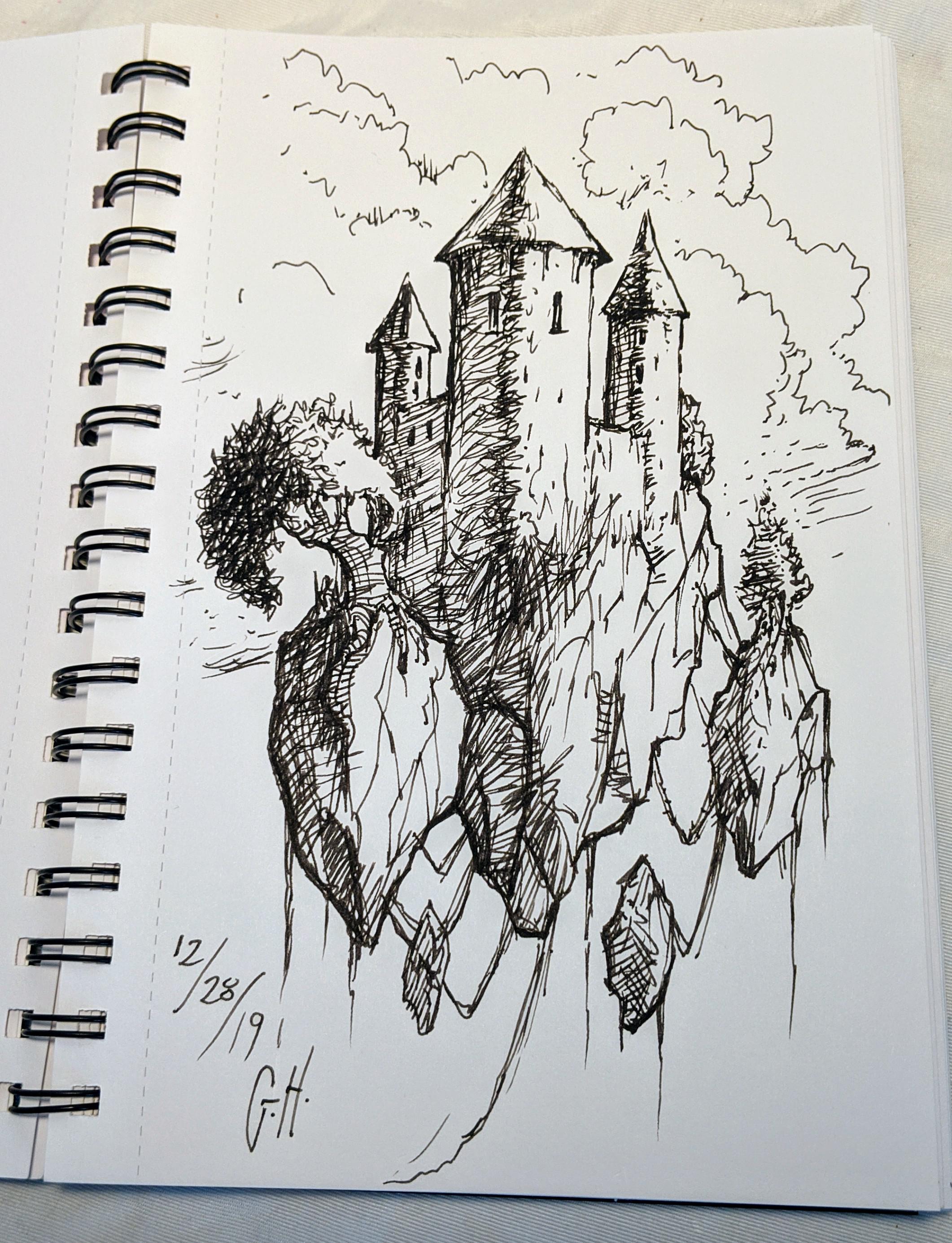 Floating Castle | Scrolller