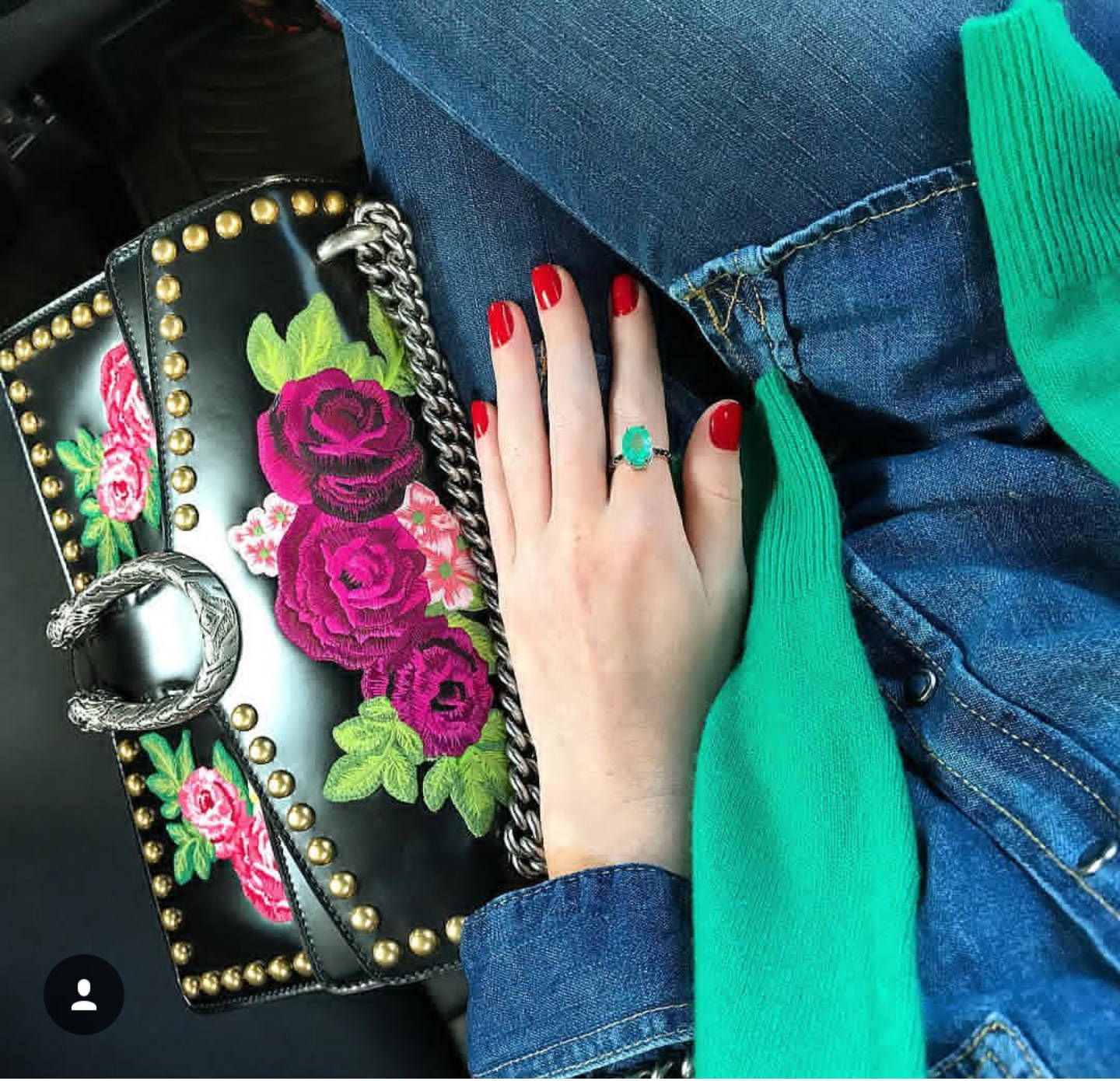 Floral purse | Scrolller