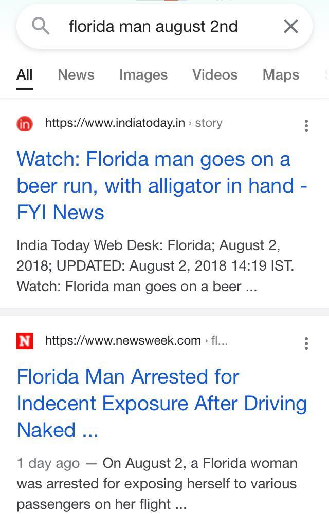 Florida man and his gator. | Scrolller