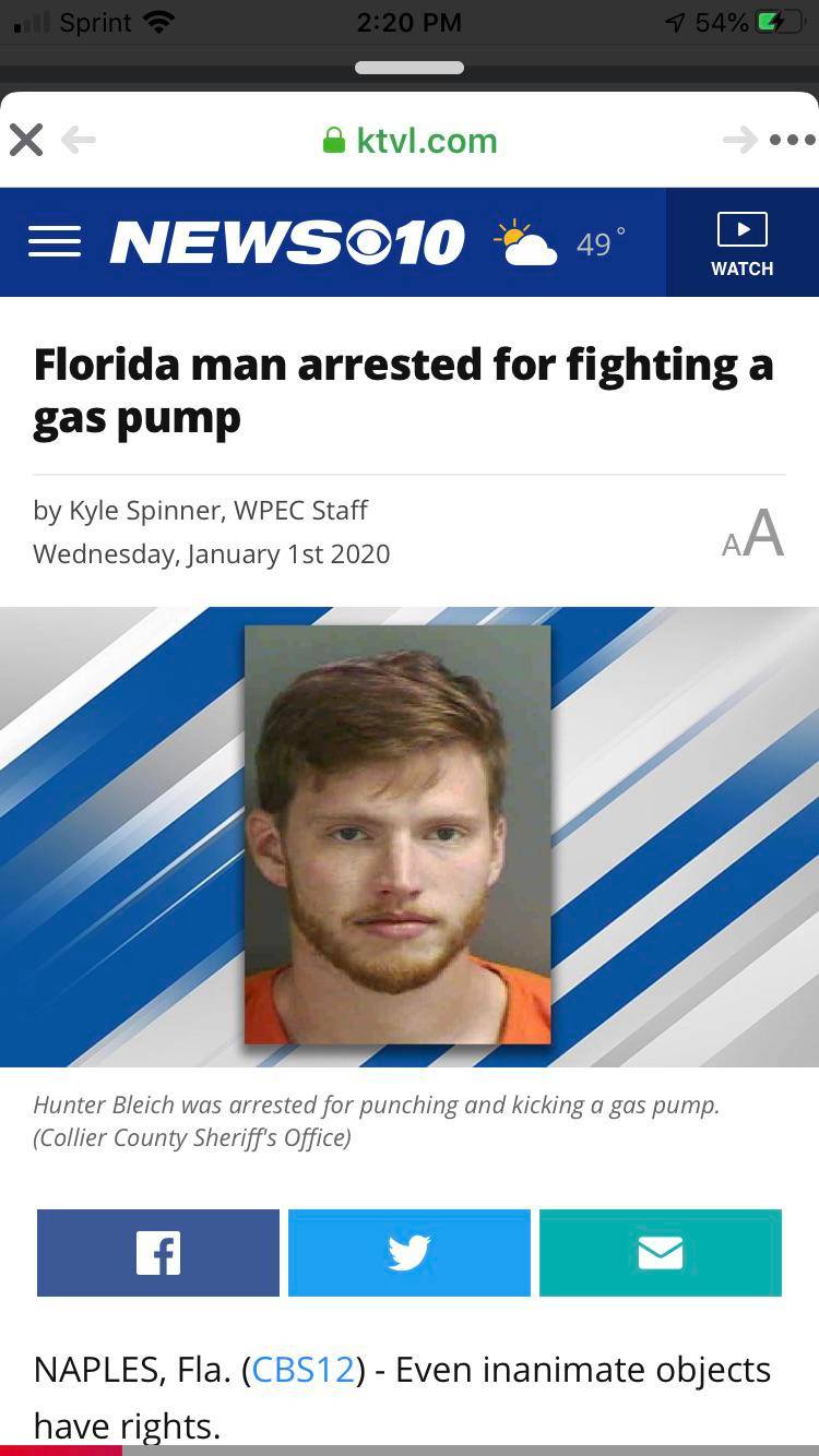 Florida man returns | Scrolller