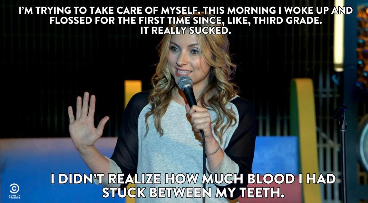 Flossing Blood | Scrolller