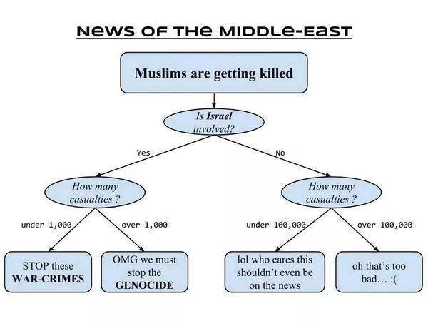 Flowchart for the Middle East | Scrolller