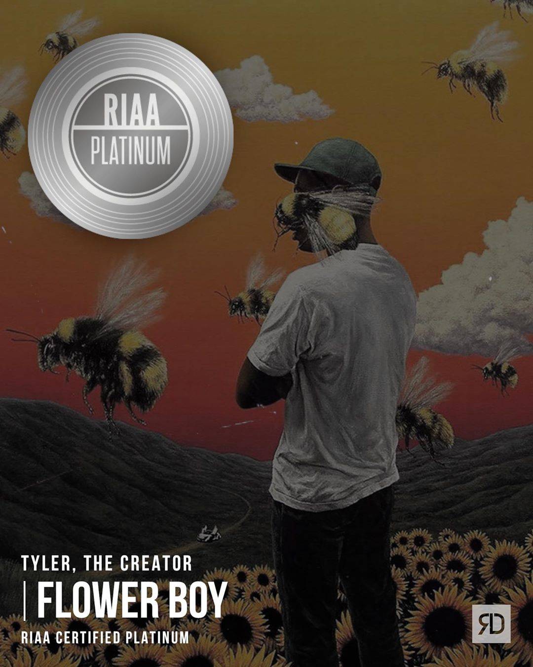 Flower Boy is now Certified Platinum | Scrolller