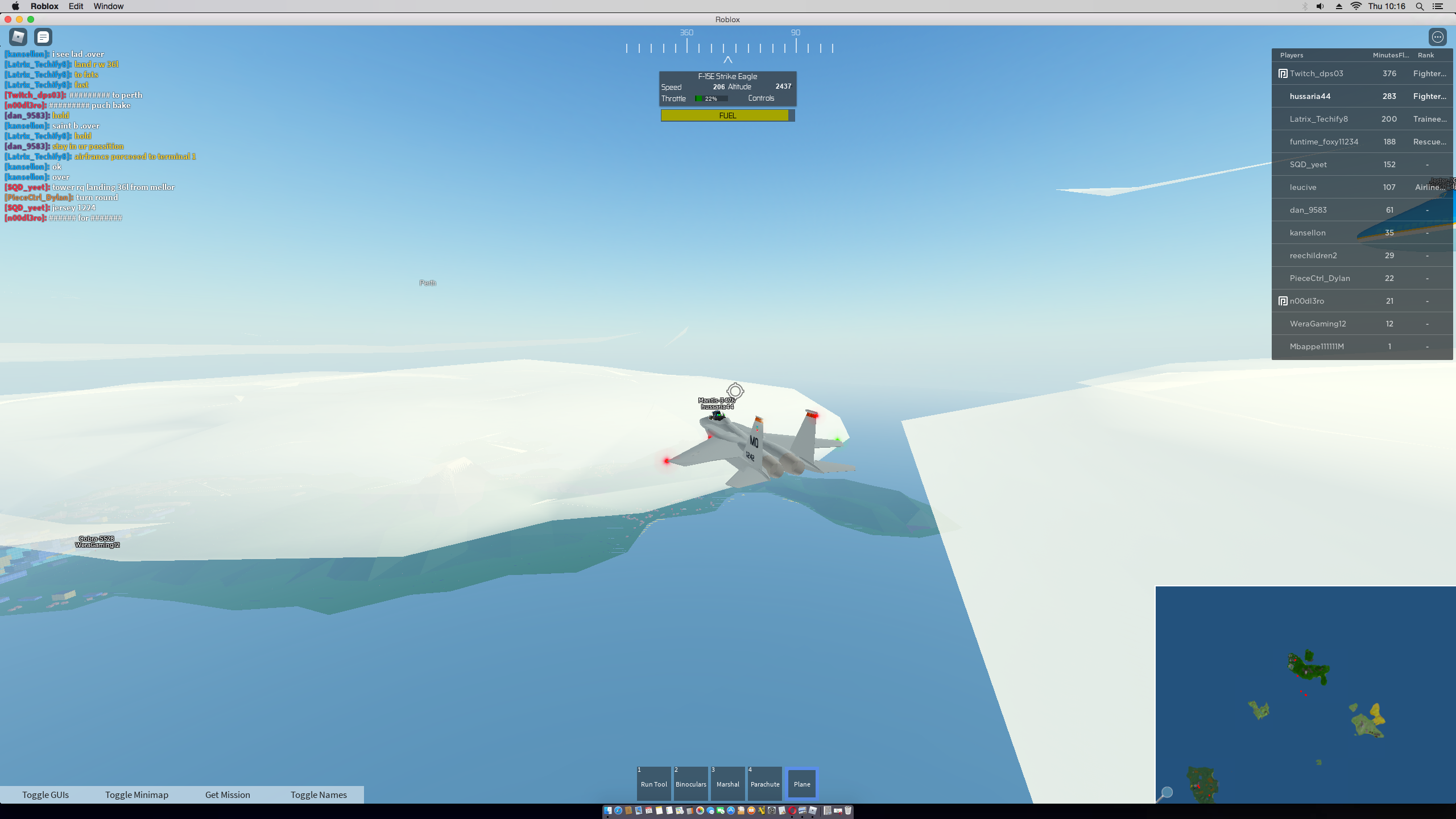 flying near the AF1 in ptfs (sry fot the cut) | Scrolller