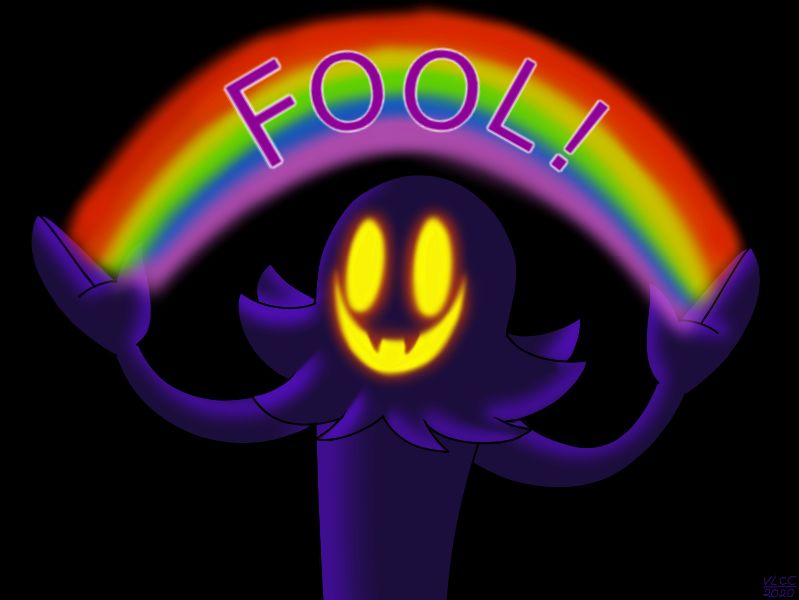 Fool! (this drawing is a parody of the Spongebob Rainbow meme). | Scrolller