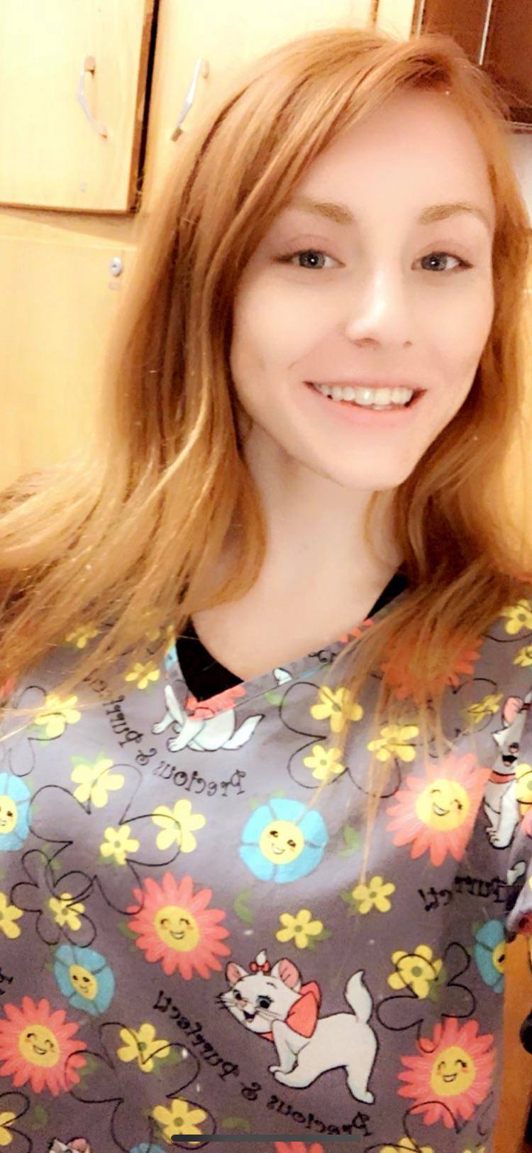 For everyone who’s freaking out, stay strong. All bad things end eventually! (Hair down for pic ...