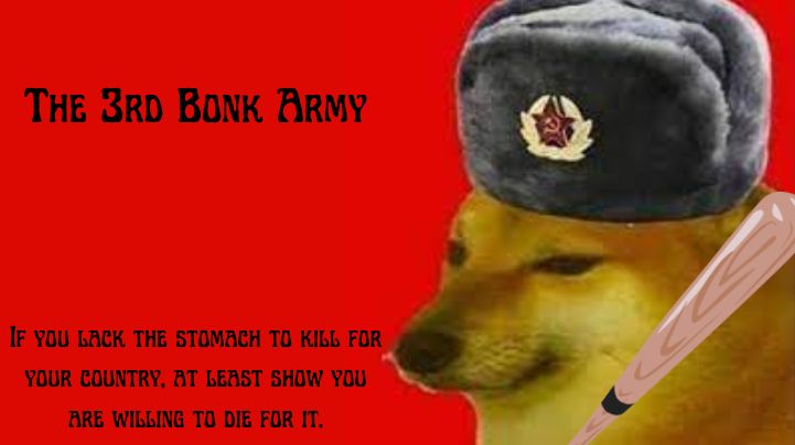 For the bonk army! | Scrolller