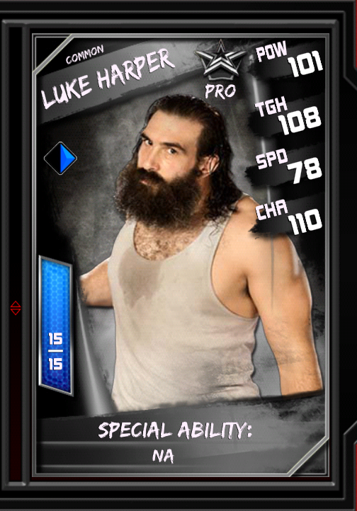 For the Spreadsheet: Luke Harper PP common | Scrolller