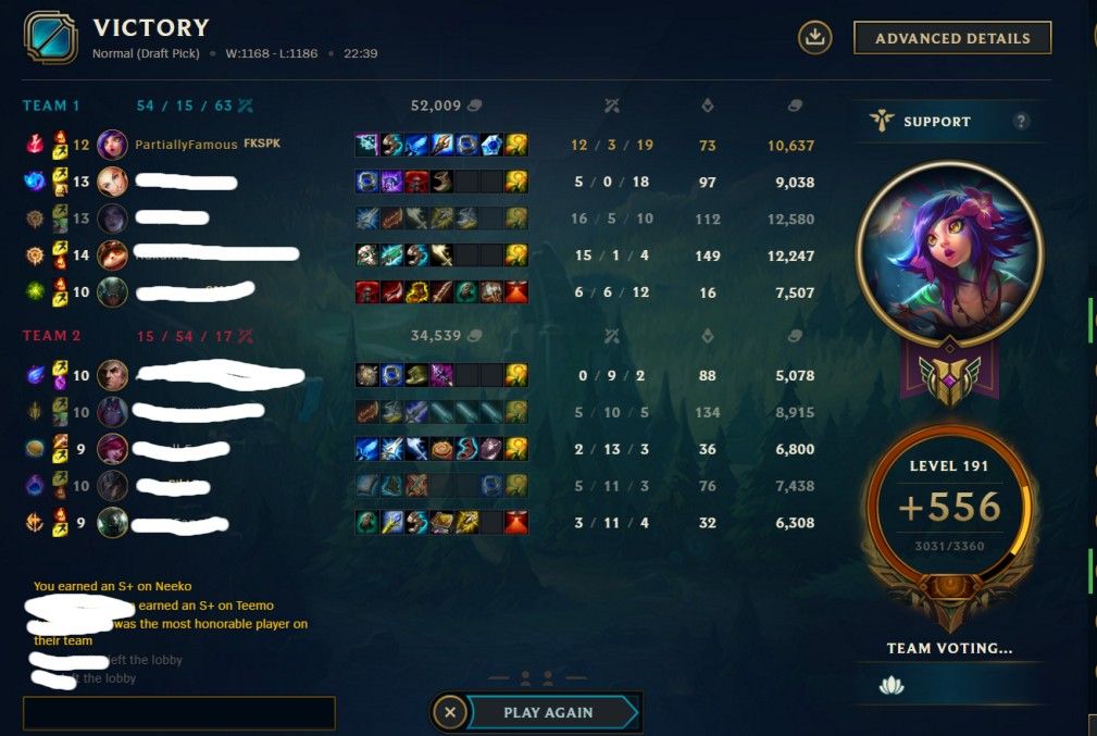 Forgot Smite while playing Neeko Jungle, decided to go river neeko. I'm happy with how this ...