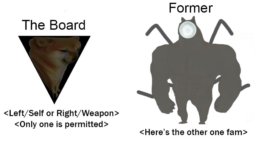 Former's a bit of a chad tbh | Scrolller