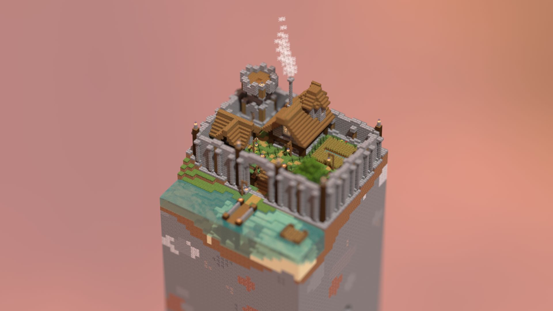 fort in a chunk | Scrolller