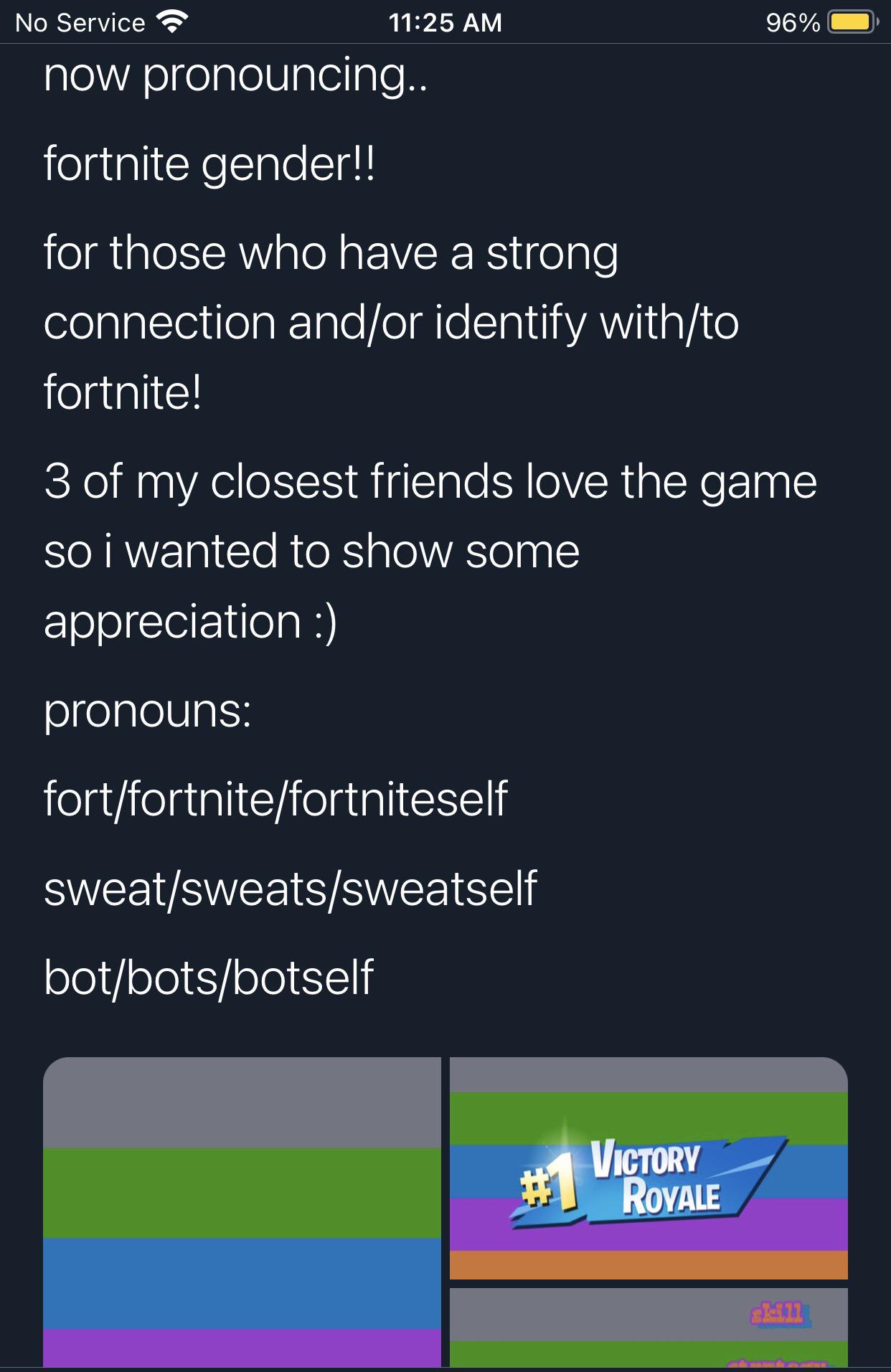 Fortnite gender | Scrolller