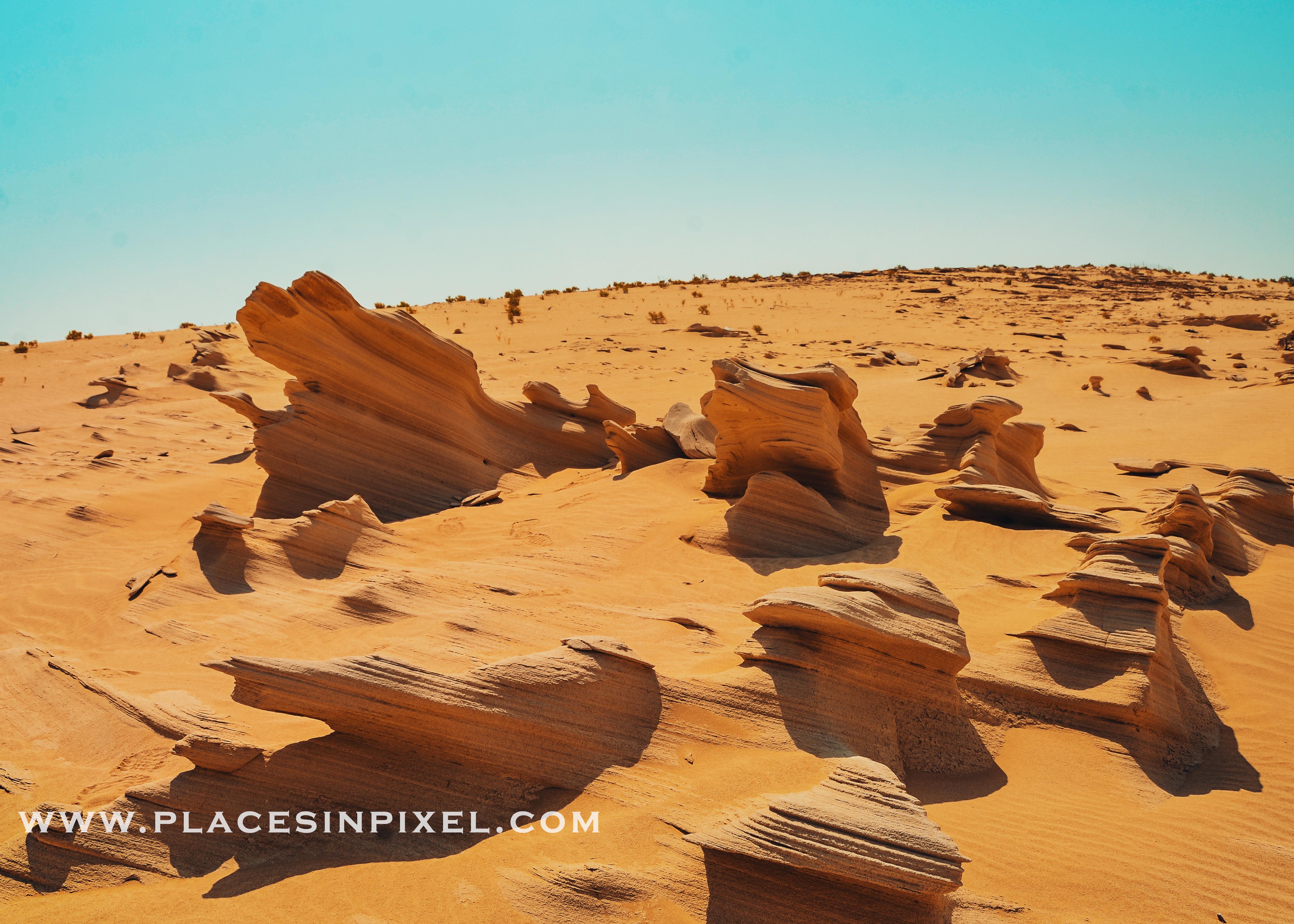 Fossil Dunes of Al Wathba Desert... | Scrolller