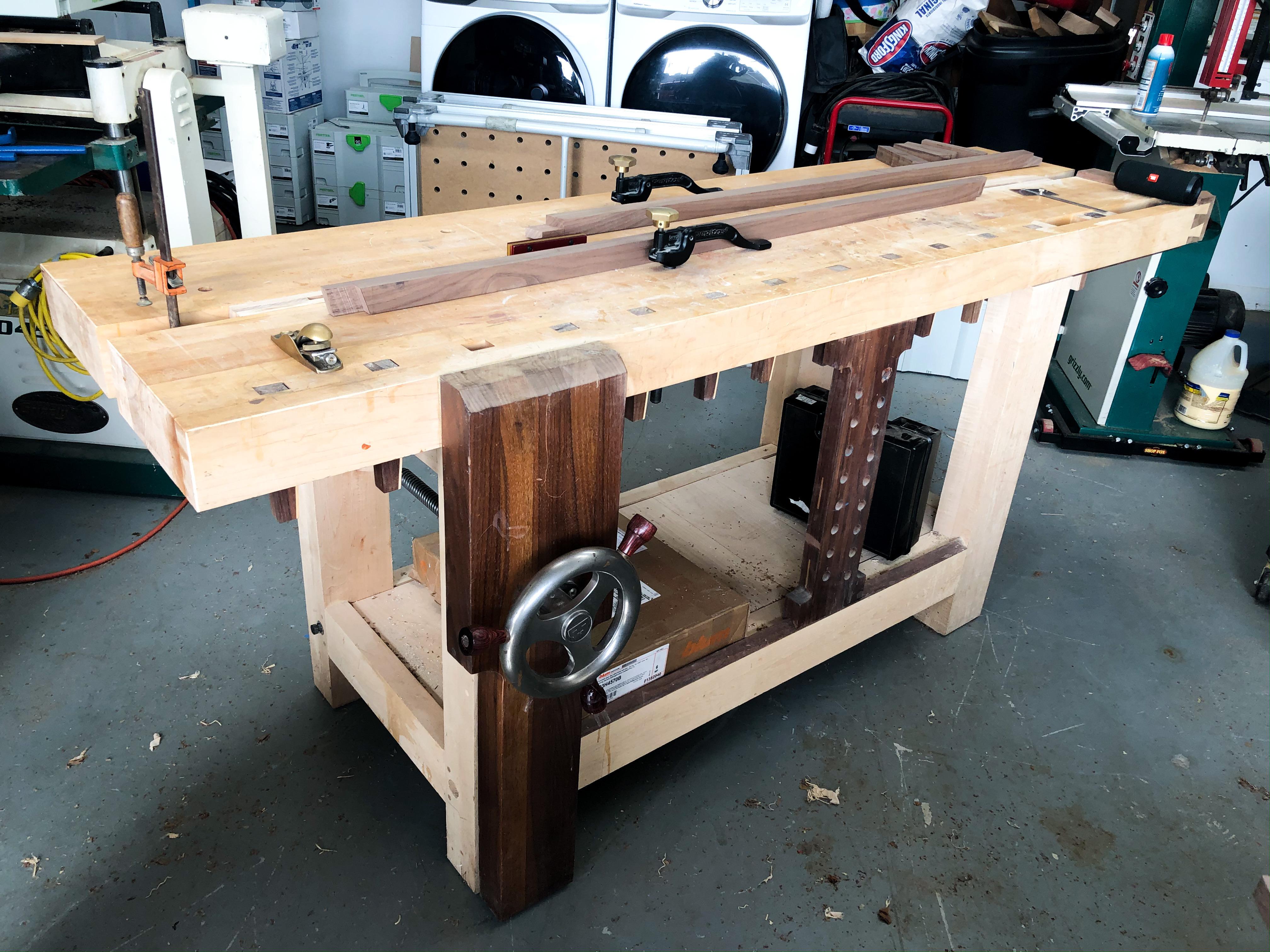 Found a Roubo split top bench with bench crafted hardware on Craigslist | Scrolller