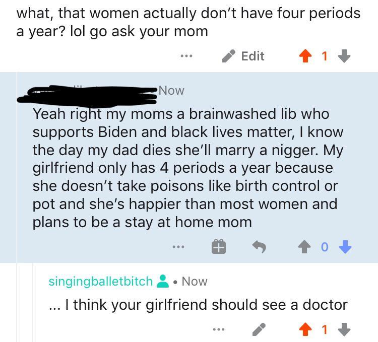 four periods a year man strikes again! | Scrolller