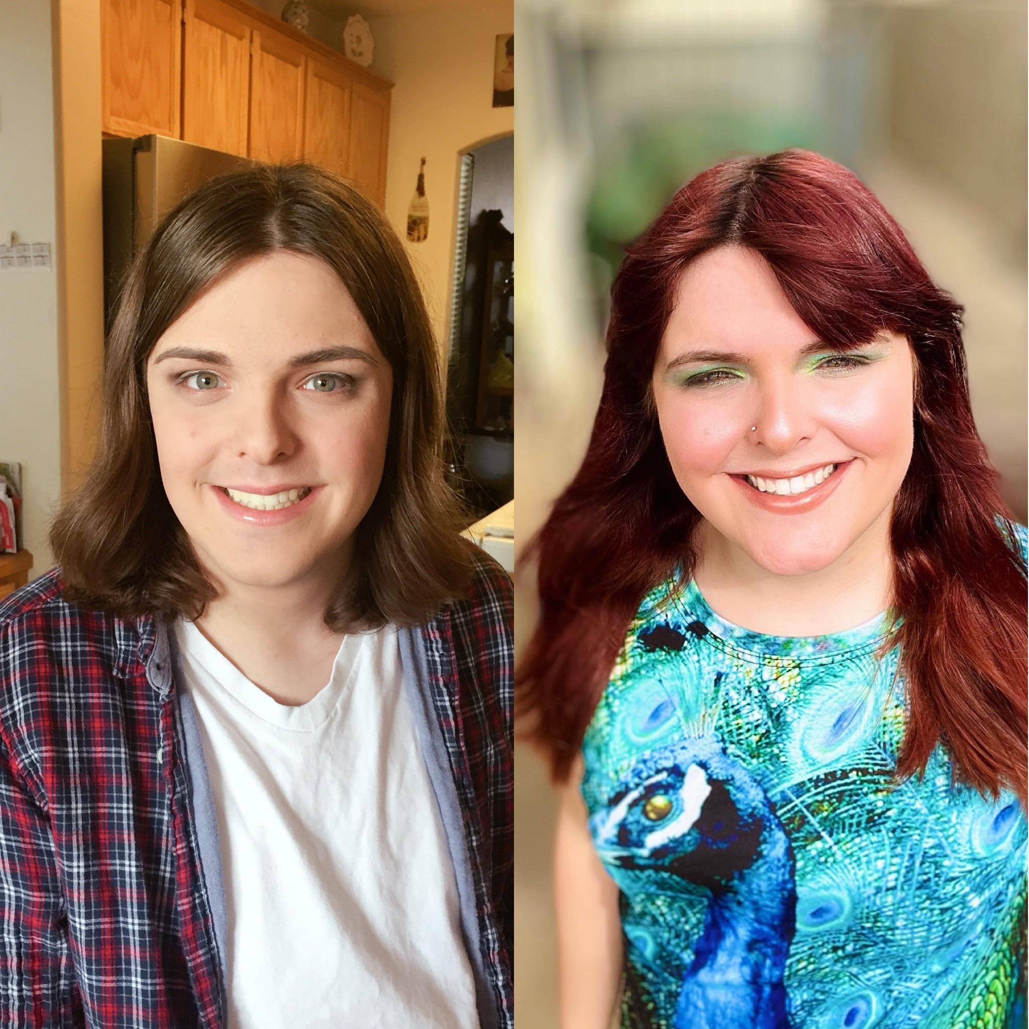 Four years of being publicly out as Allie!! From one happiest moment to the next. [MTF, 22, 41 ...