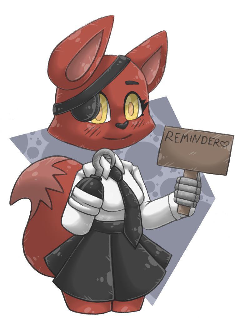 Foxy chan here to give a reminder | Scrolller