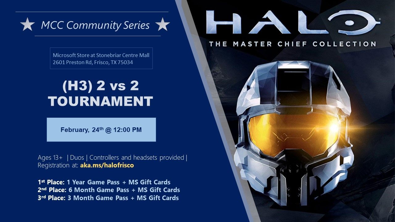 FREE (Halo 3) 2 vs 2 LAN Tournament in Frisco! | Scrolller